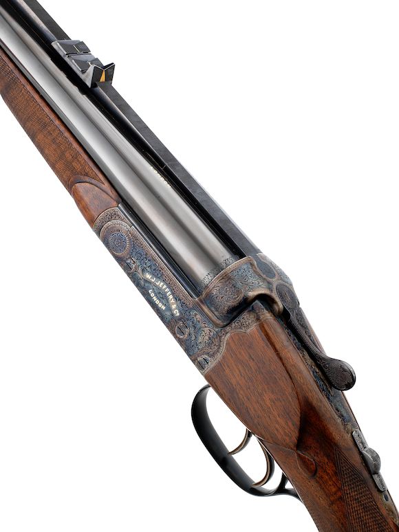 Bonhams : A fine Hunt-engraved .500(Nitro Express) boxlock ejector ...