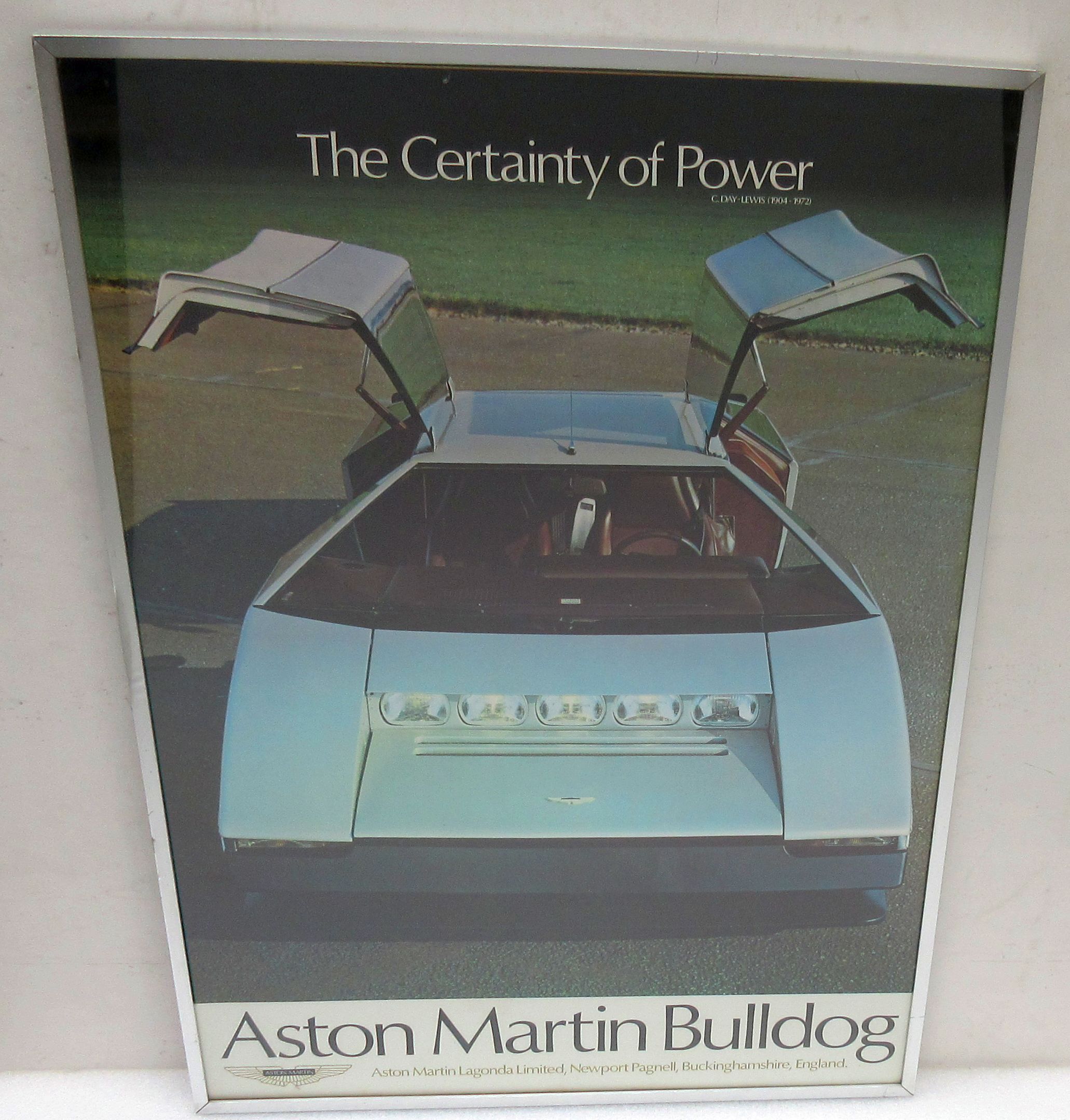 Bonhams Cars : Two Aston Martin prints, ((2))