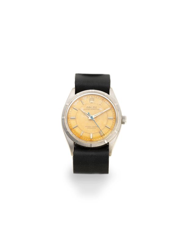Bonhams : Rolex. A stainless steel automatic wristwatch Oyster ...