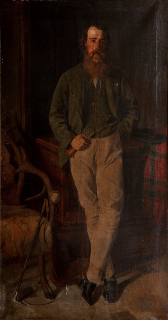 Bonhams : Edward Augustus Gifford (British, 1819-1894) Full length ...