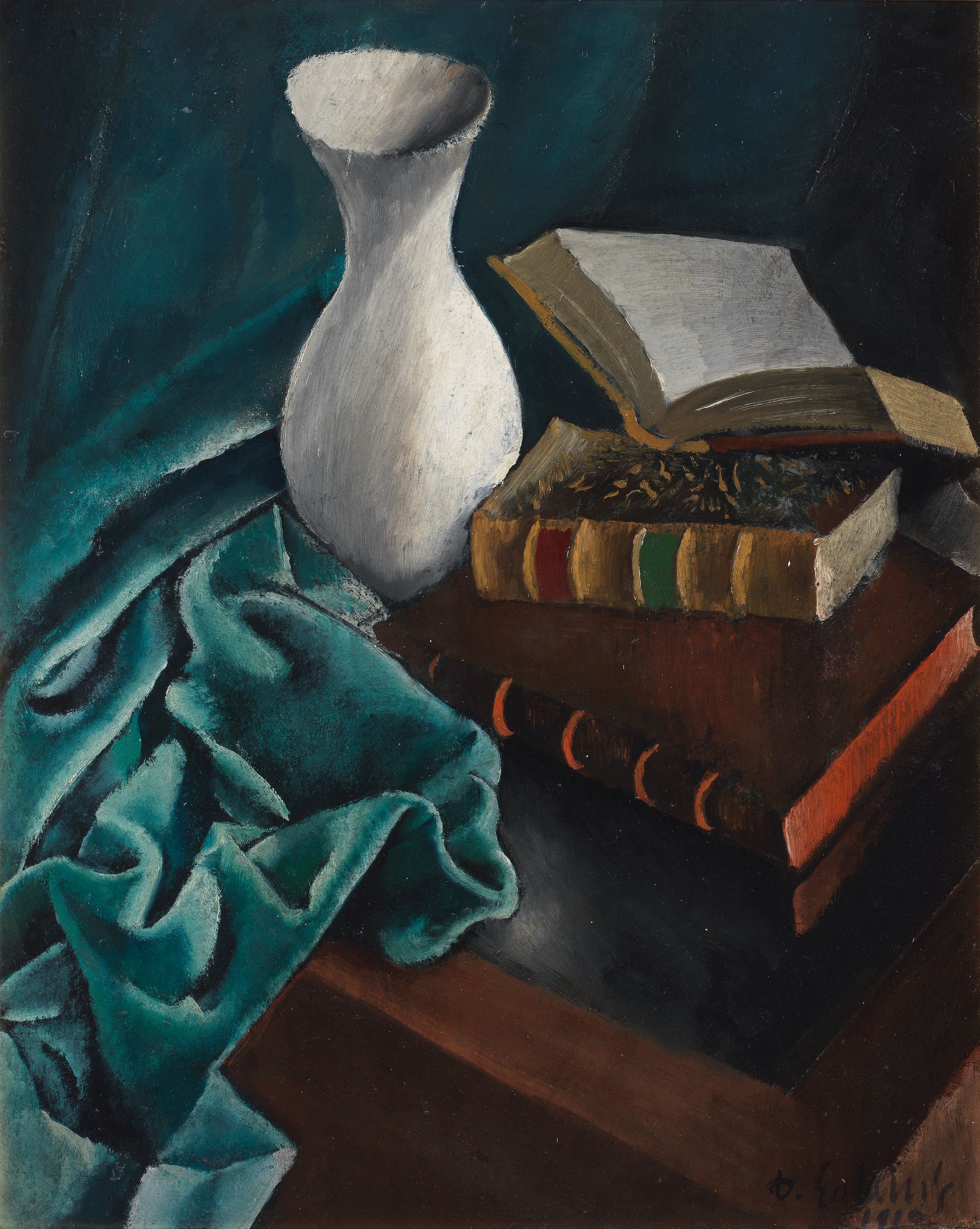 Bonhams : Dimitrios Galanis (Greek, 1880-1966) Still life with book 62 ...