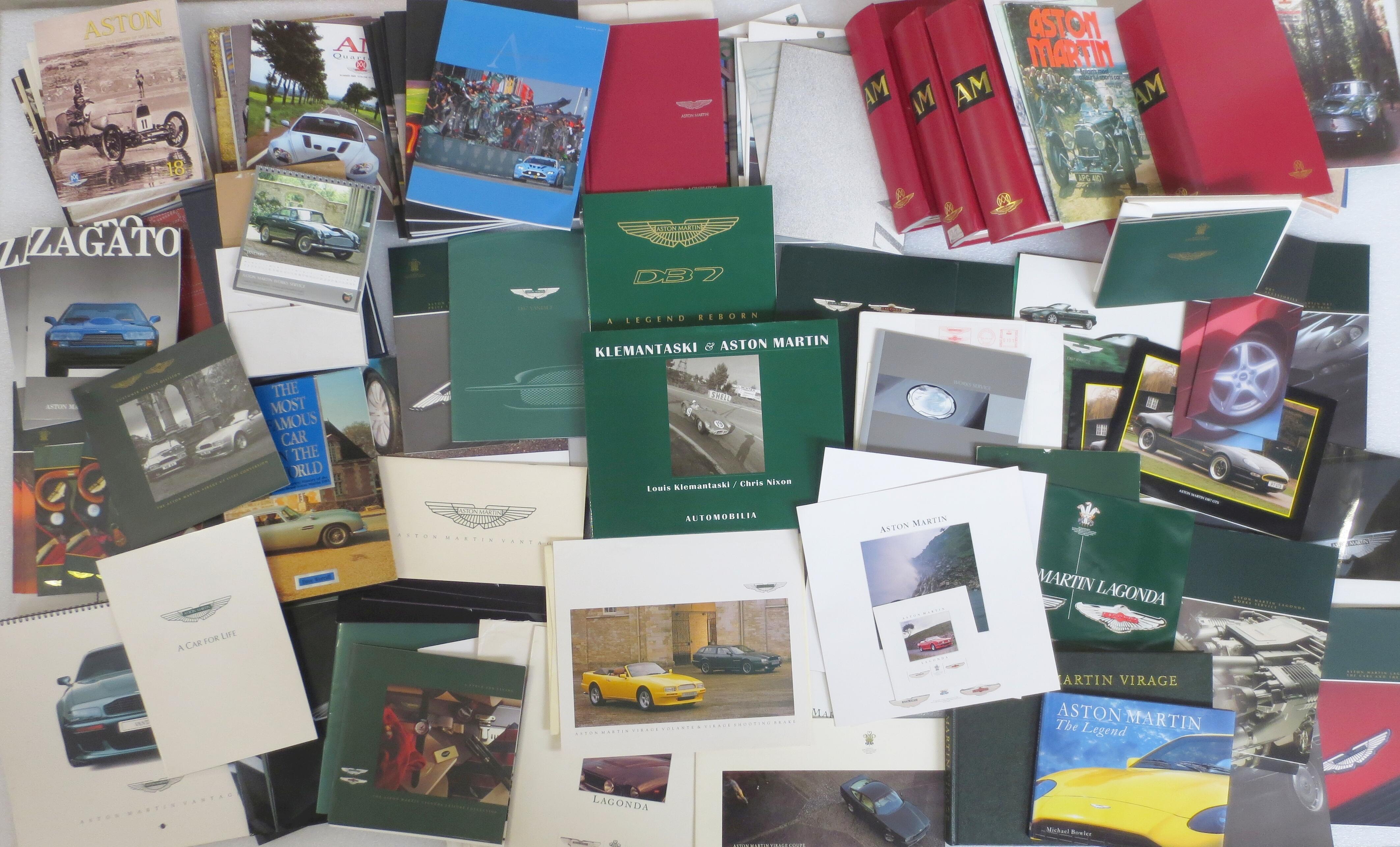 Bonhams Cars : A quantity of assorted Aston Martin sales literature, ((Qty))