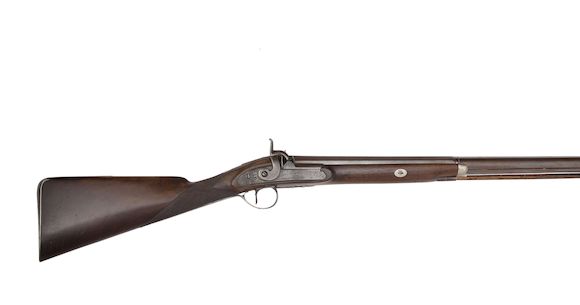 Bonhams : An 8-Bore Percussion Wildfowling Gun