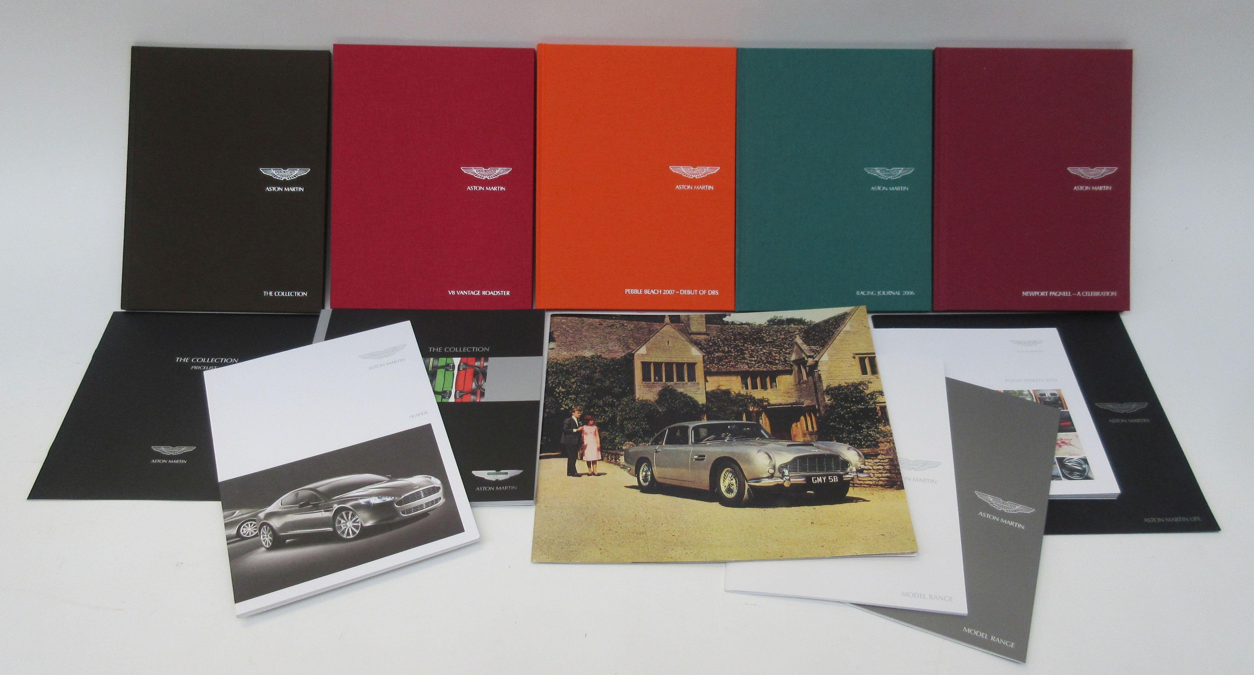 Bonhams Cars : Assorted Aston Martin sales and promotional brochures and books, ((Qty))