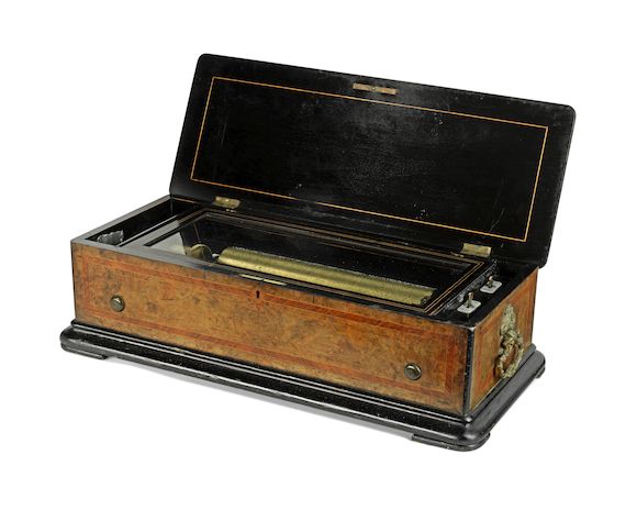 Bonhams : A late 19th century marquetry inlaid walnut cased Mandolin ...