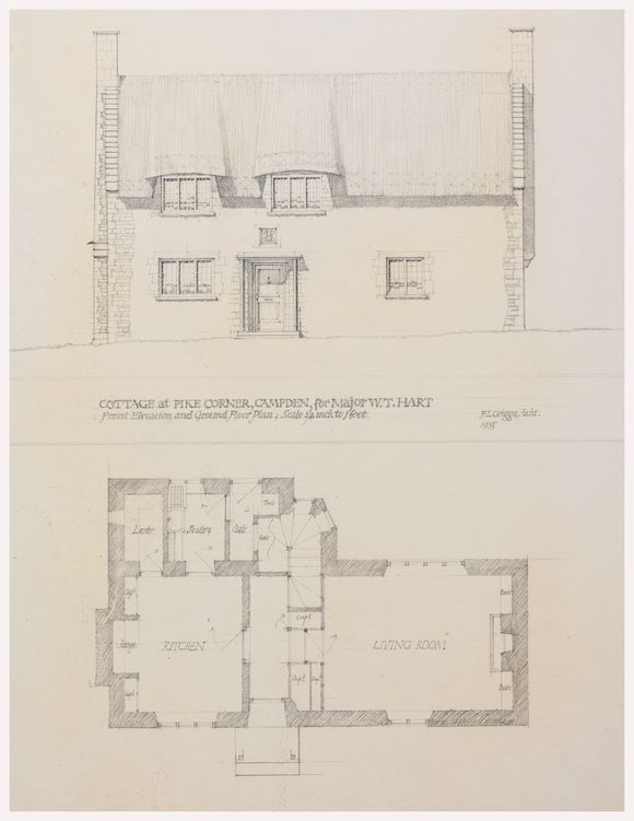 Bonhams : ARCHITECTURE – F. L. GRIGGS Collection of over forty ...