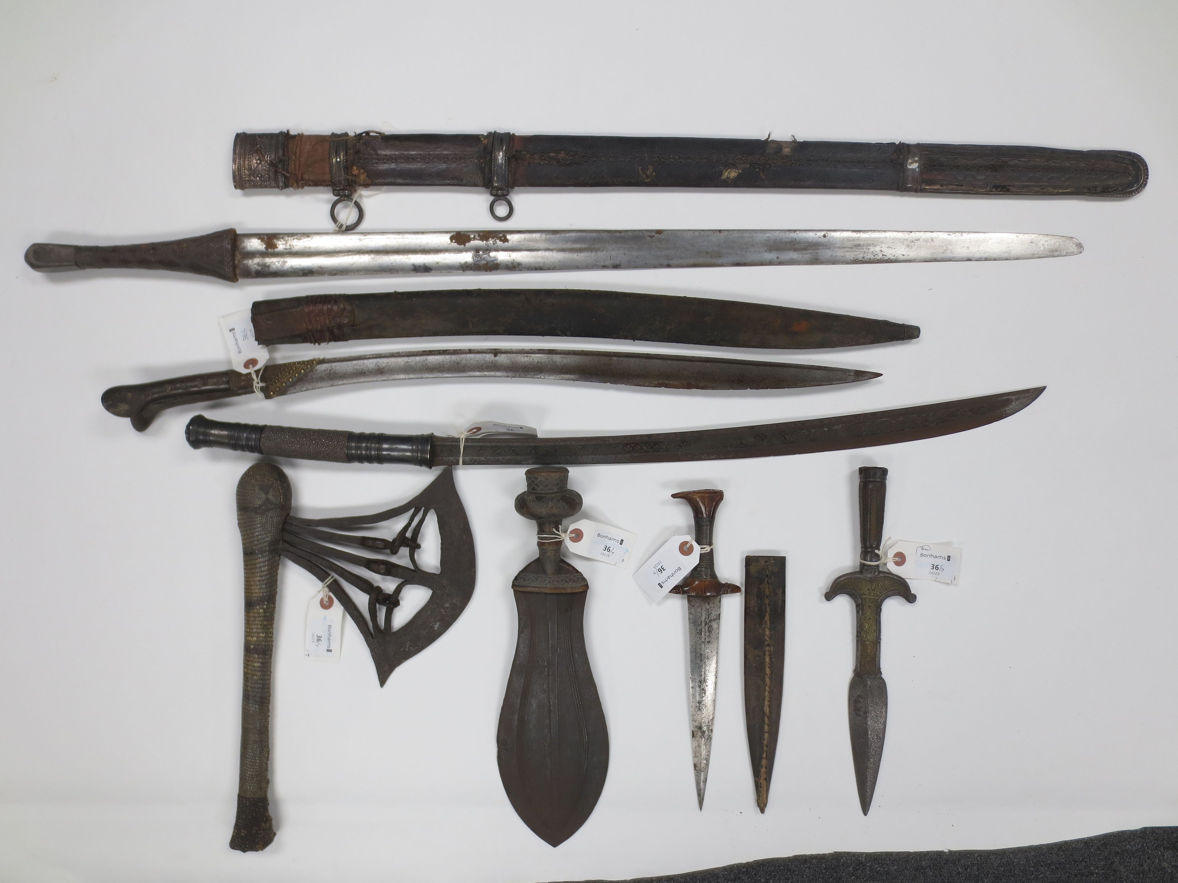 Bonhams : Seven Eastern And African Edged Weapons (7)