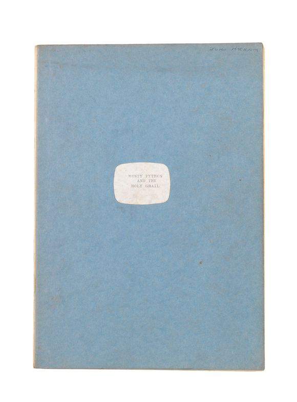 Bonhams : Monty Python And The Holy Grail: A second draft screenplay ...