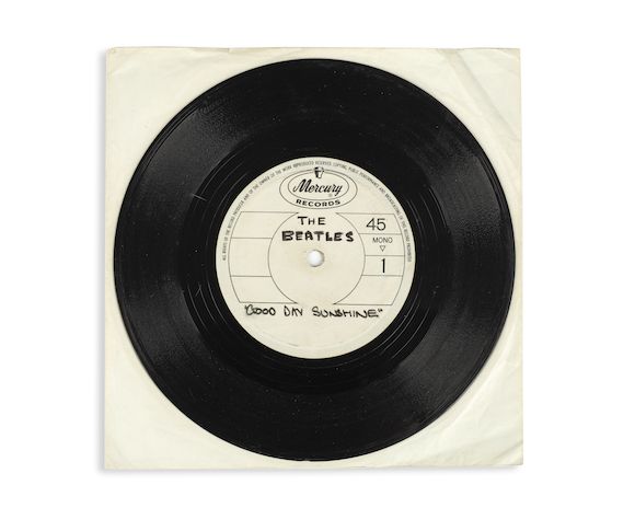 Bonhams : The Beatles: An unusual acetate recording of 'Good Day ...