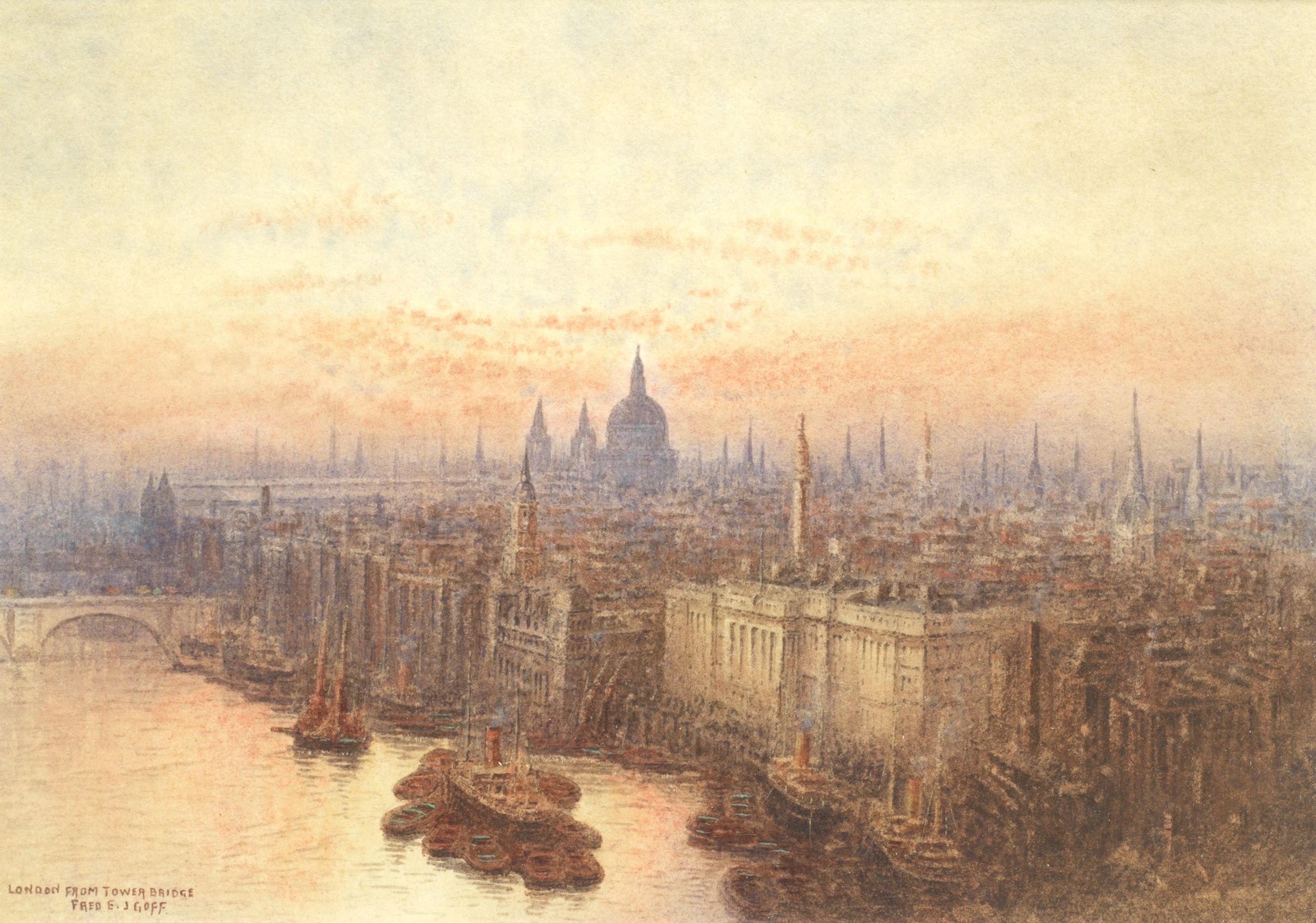 Bonhams : Frederick Edward Joseph Goff (British, 1855-1931) 'London ...