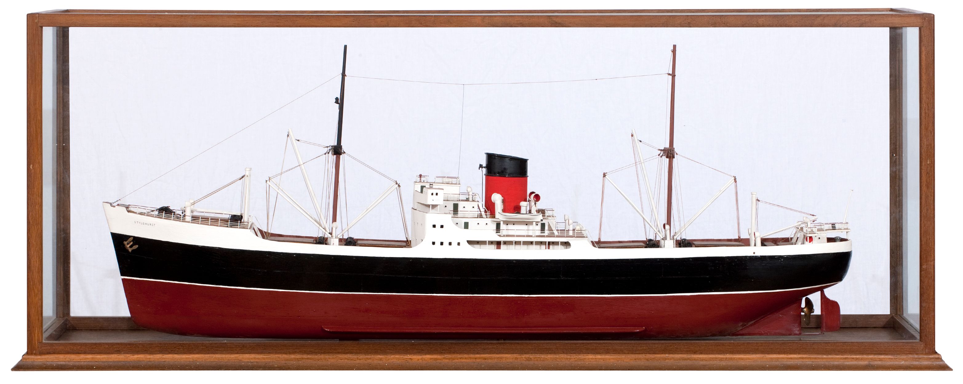 Bonhams : A mid 20th century model of the cargo ship Stylehurst