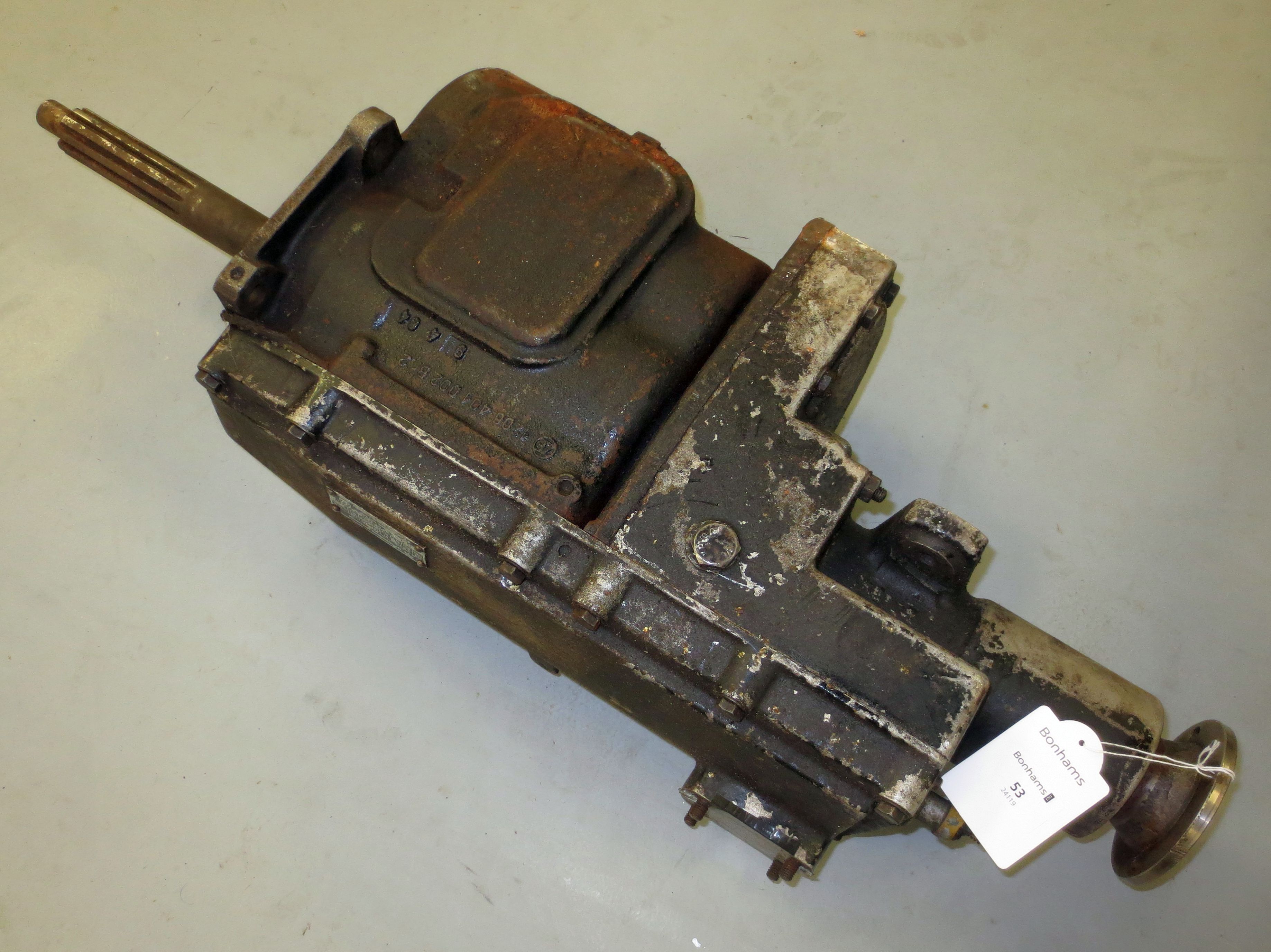 Bonhams Cars : A ZF 5-speed gearbox for Aston Martin DB5,