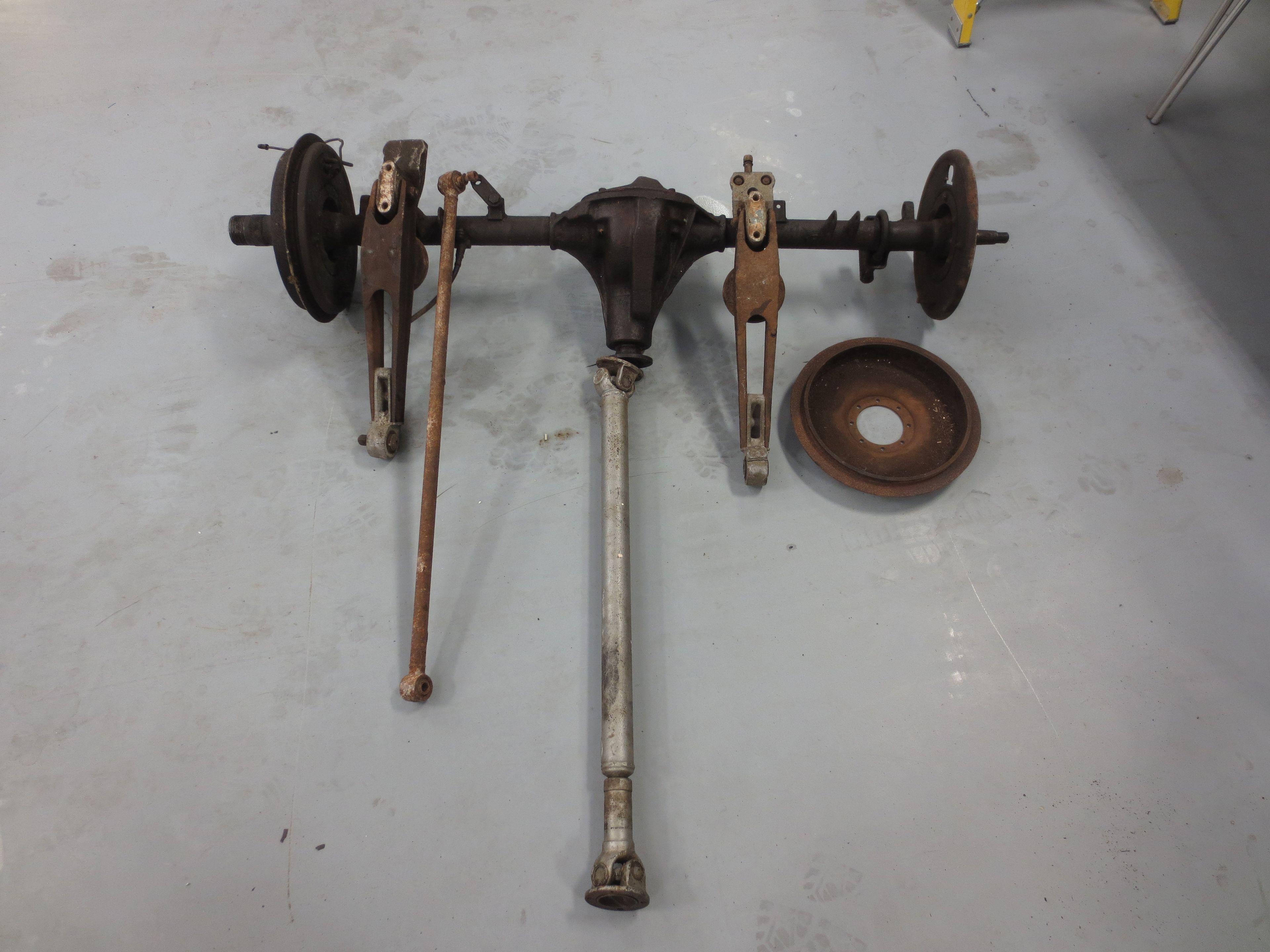 Bonhams Cars : An Aston Martin DB2/4 rear axle,