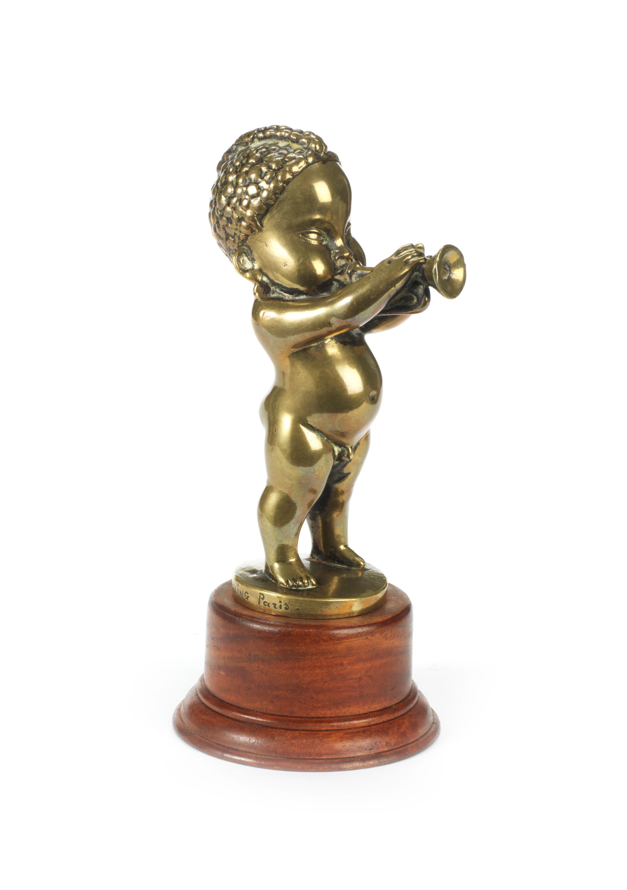 Bonhams Cars : A rare 'Bugle Boy' mascot by Andre Vincent Becquerel ...