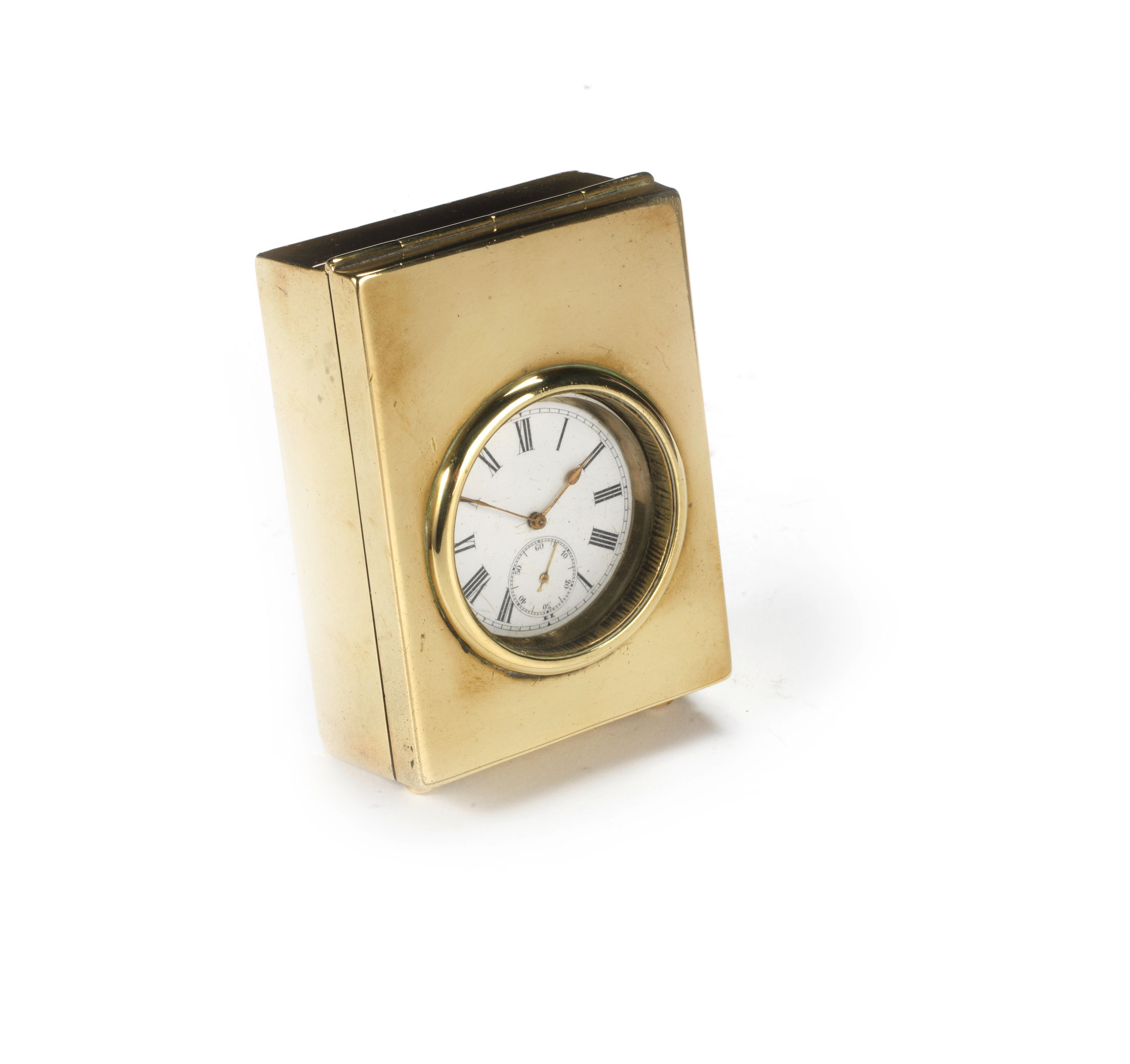 Bonhams Cars : A Late Russell's patent brass pocket-watch case with ...