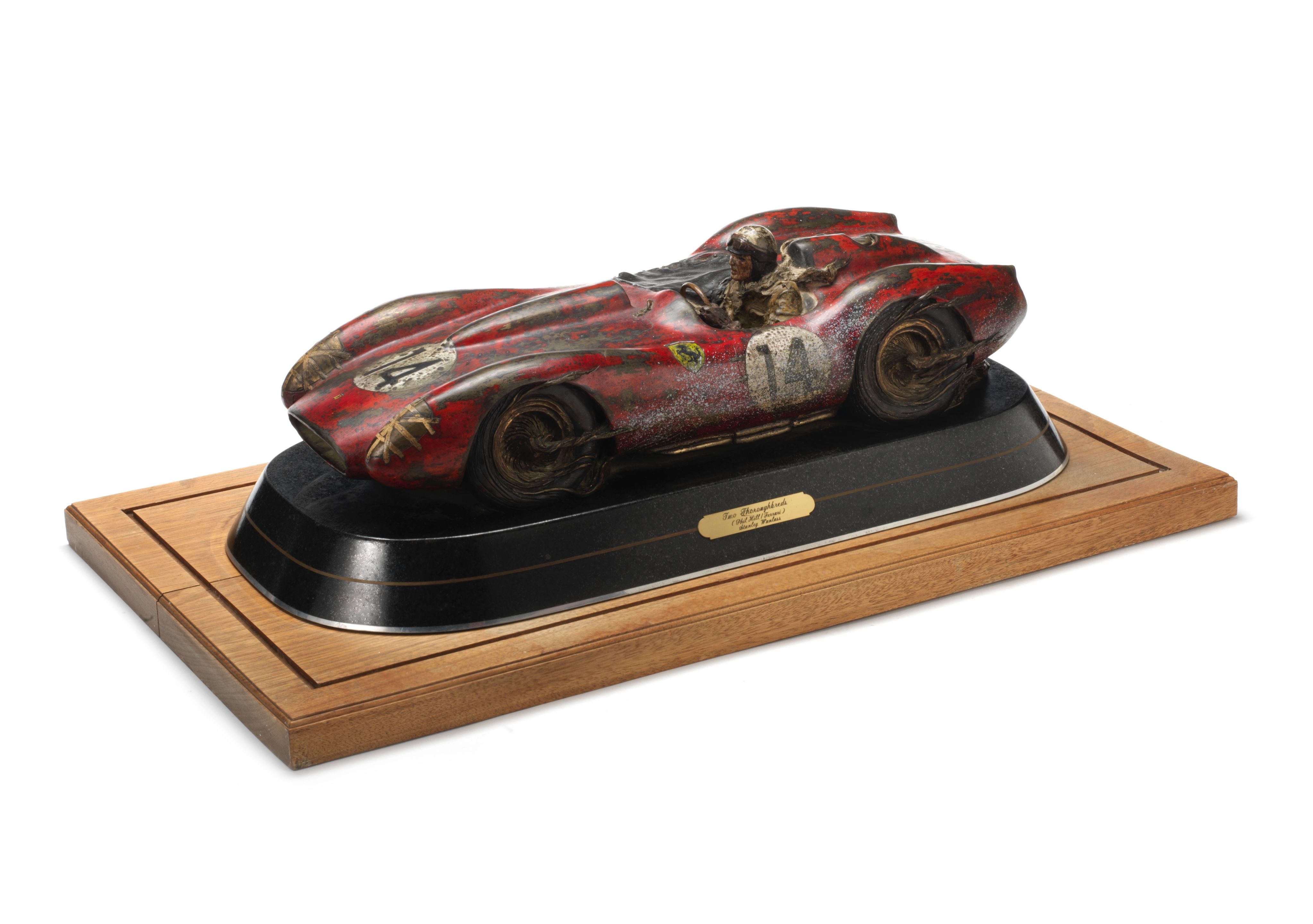 Bonhams Cars : "Two Thoroughbreds" by Stanley Wanlass, 1987, ((2))