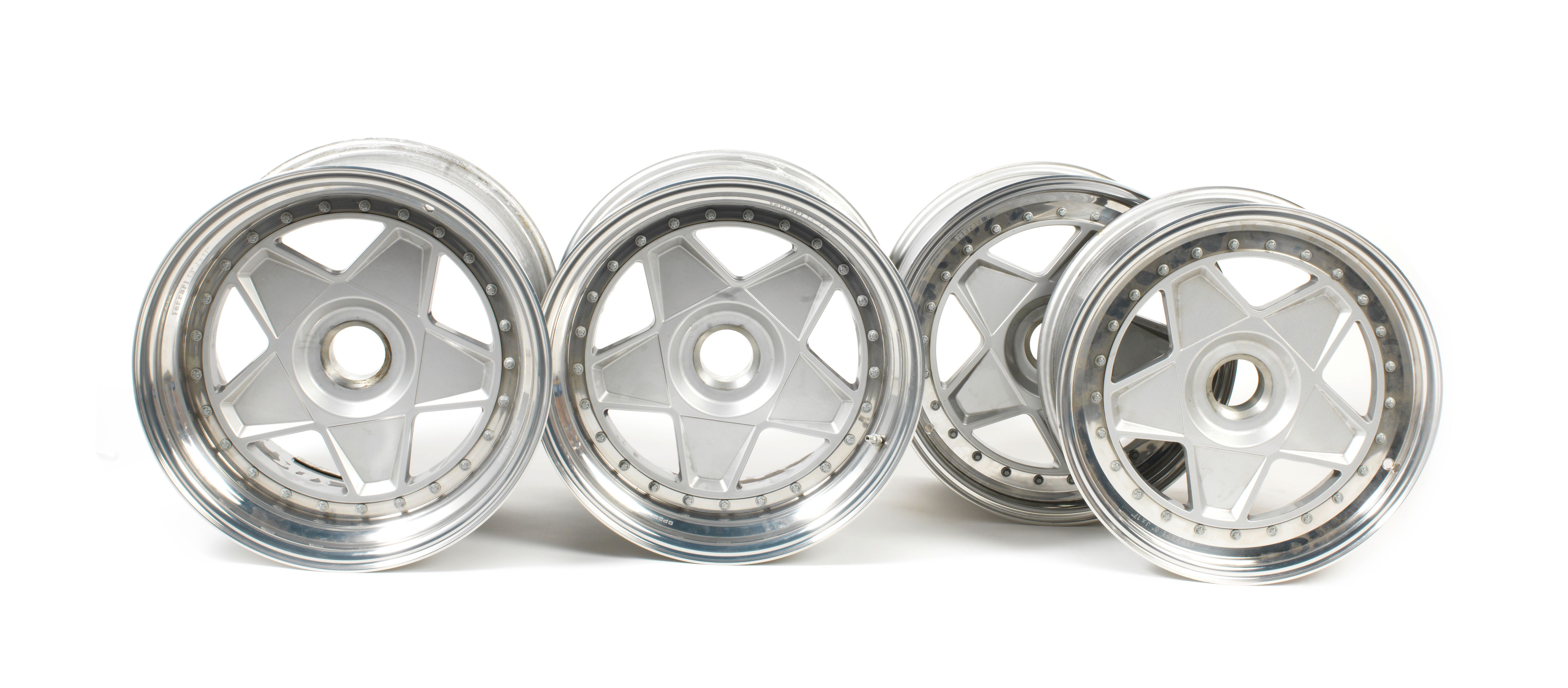 Bonhams Cars : A set of four Ferrari F40 SL364 wheels by Speedline ...