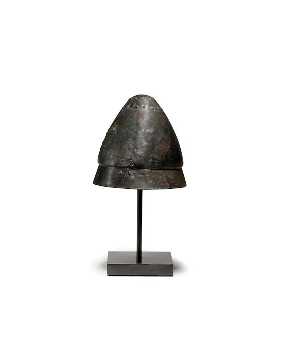 Bonhams : A Greek bronze pilos helmet