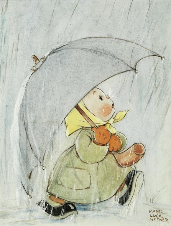 Bonhams : Mabel Lucie Atwell (British, 1879-1964) I'm coming along - if ...