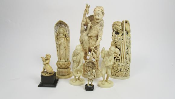 Bonhams : A collection of ivory