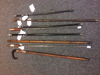 Bonhams : Swagger Sticks, Swordsticks and Walking canes,