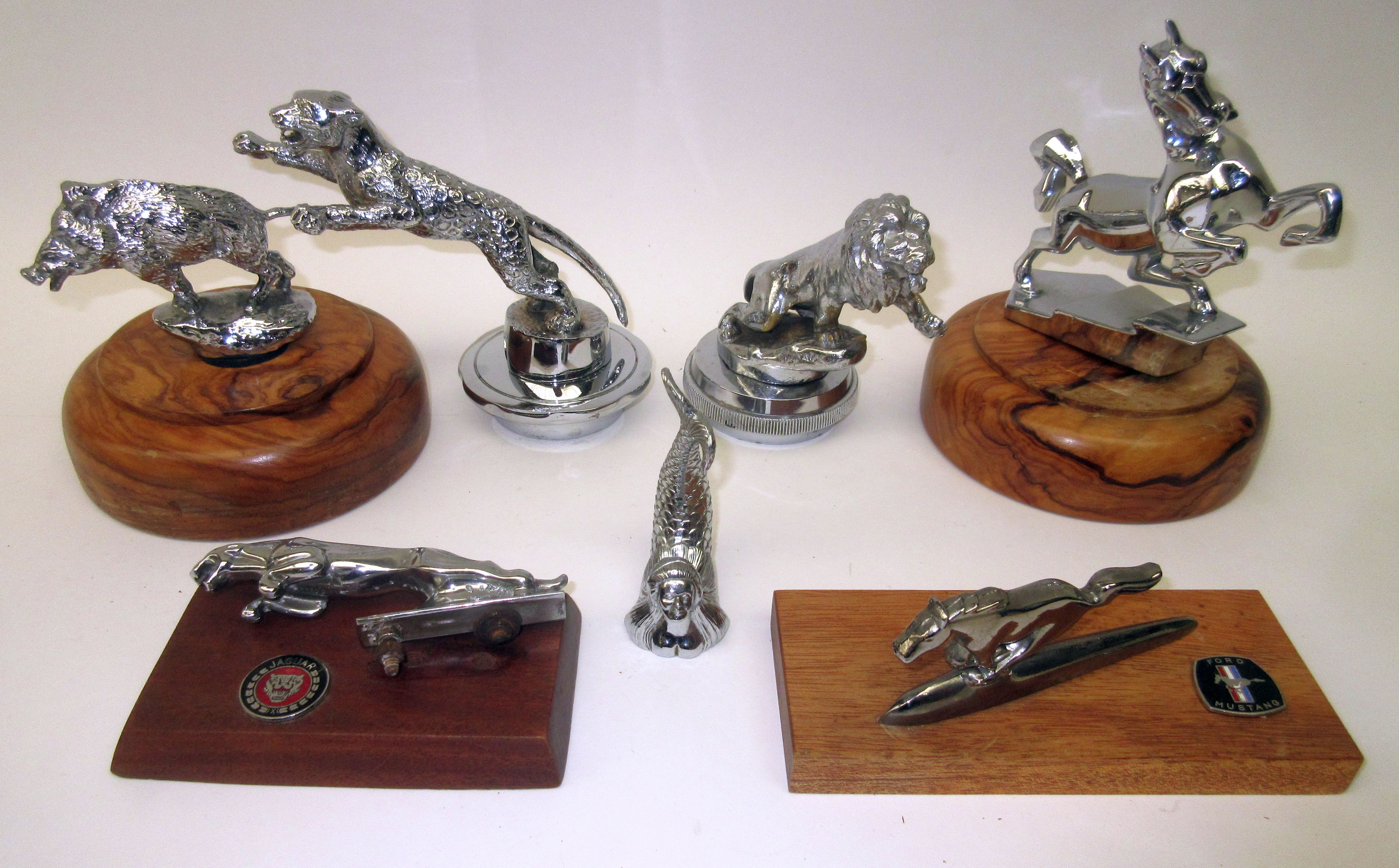 Bonhams Cars : Six animal mascots, ((7))