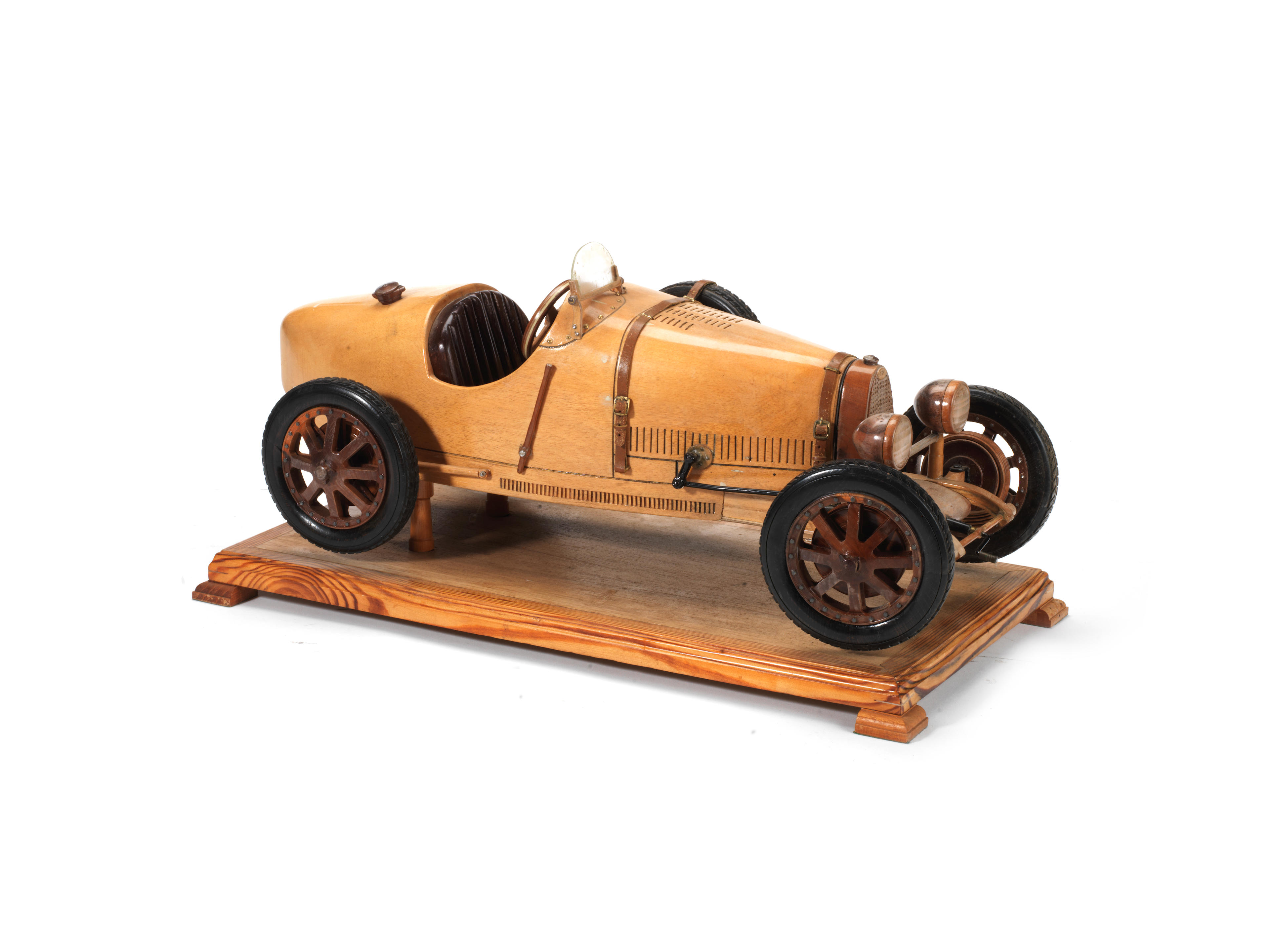 Bonhams Cars A Scratch Built Wooden Scale Model Of A Grand Prix