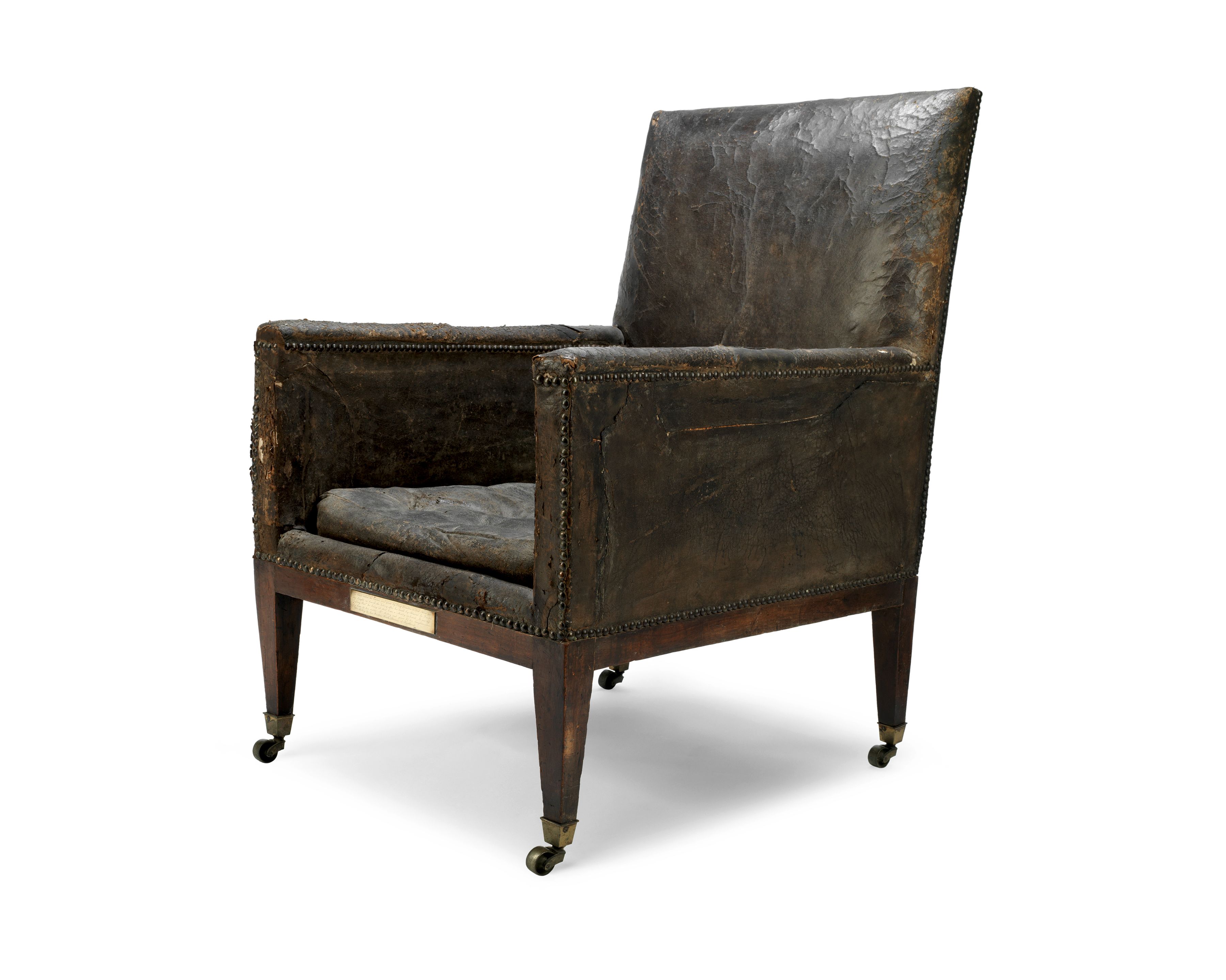 Bonhams : Admiral Lord Nelson's Armchair The Emma from H.M.S. 'Victory ...