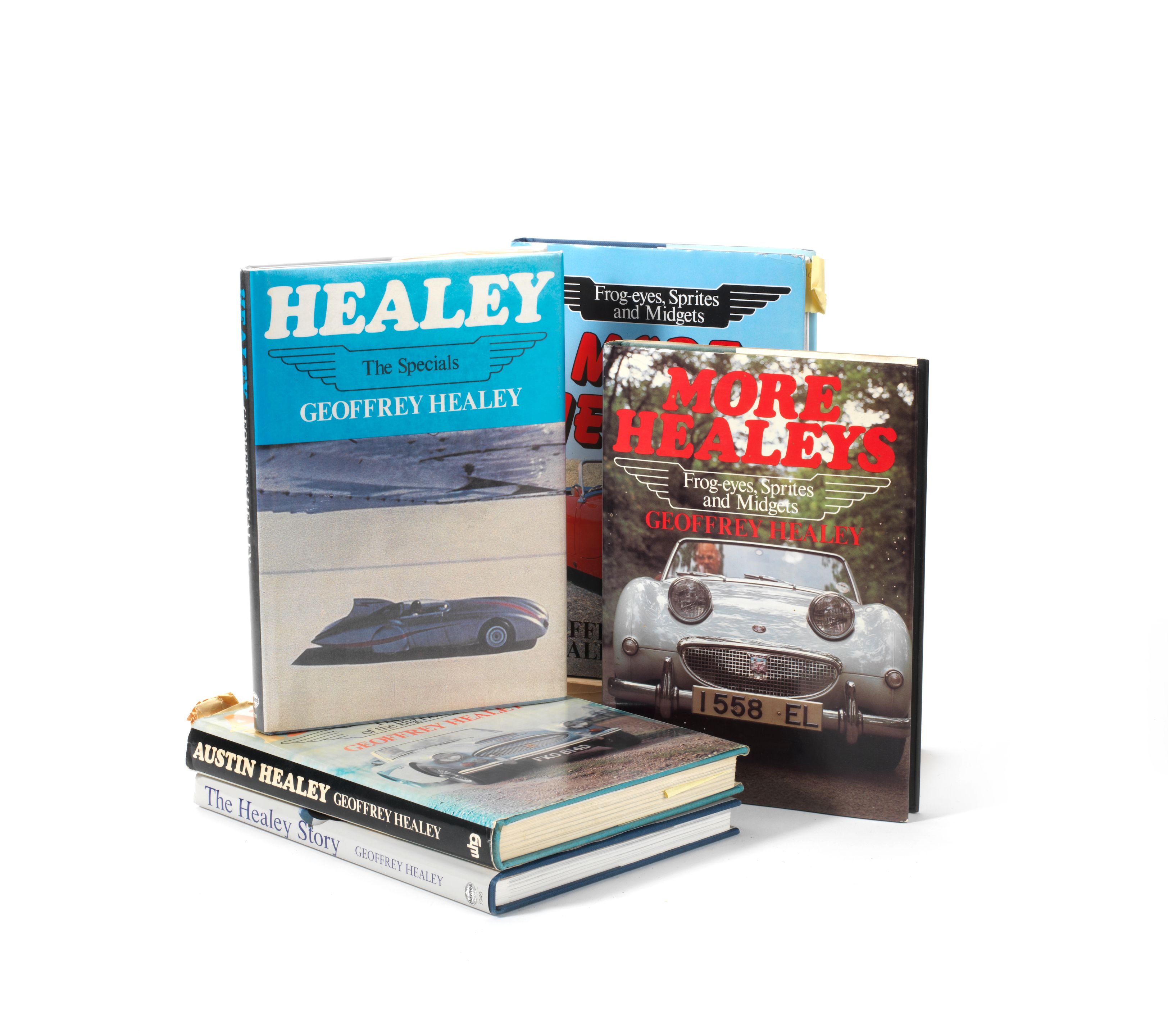 Bonhams Cars : Personal copies of five Healey books,