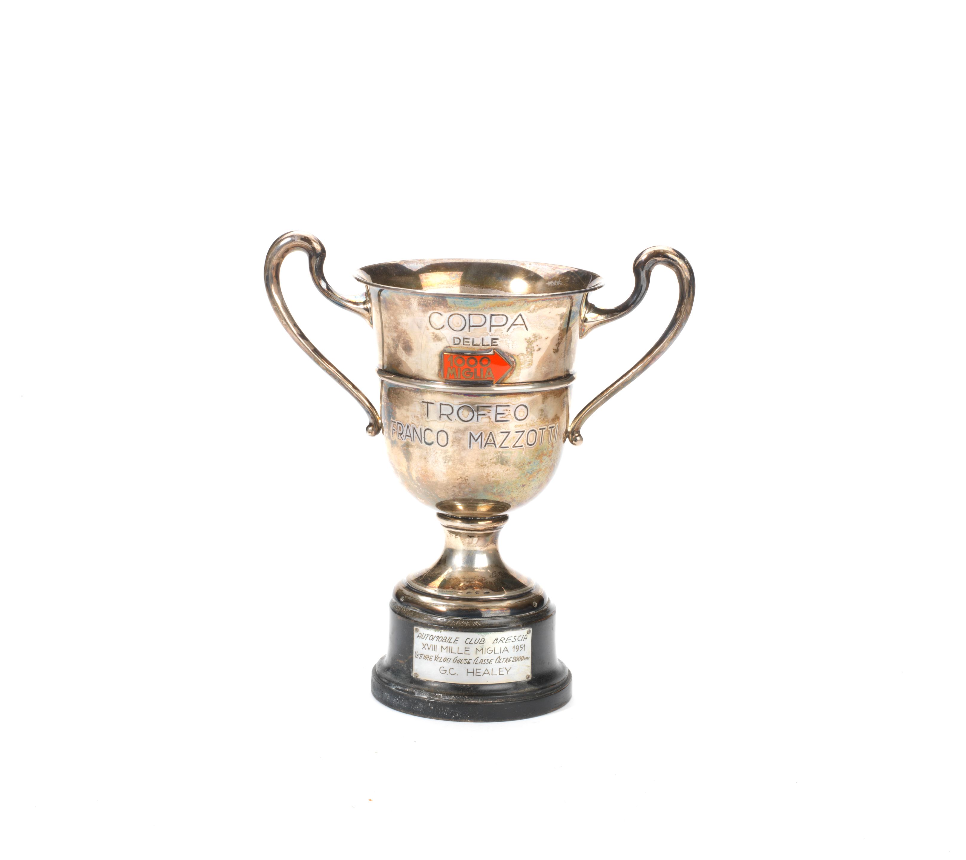 Bonhams Cars : The 1951 Mille Miglia 'Franco Mazzotti' silver trophy ...