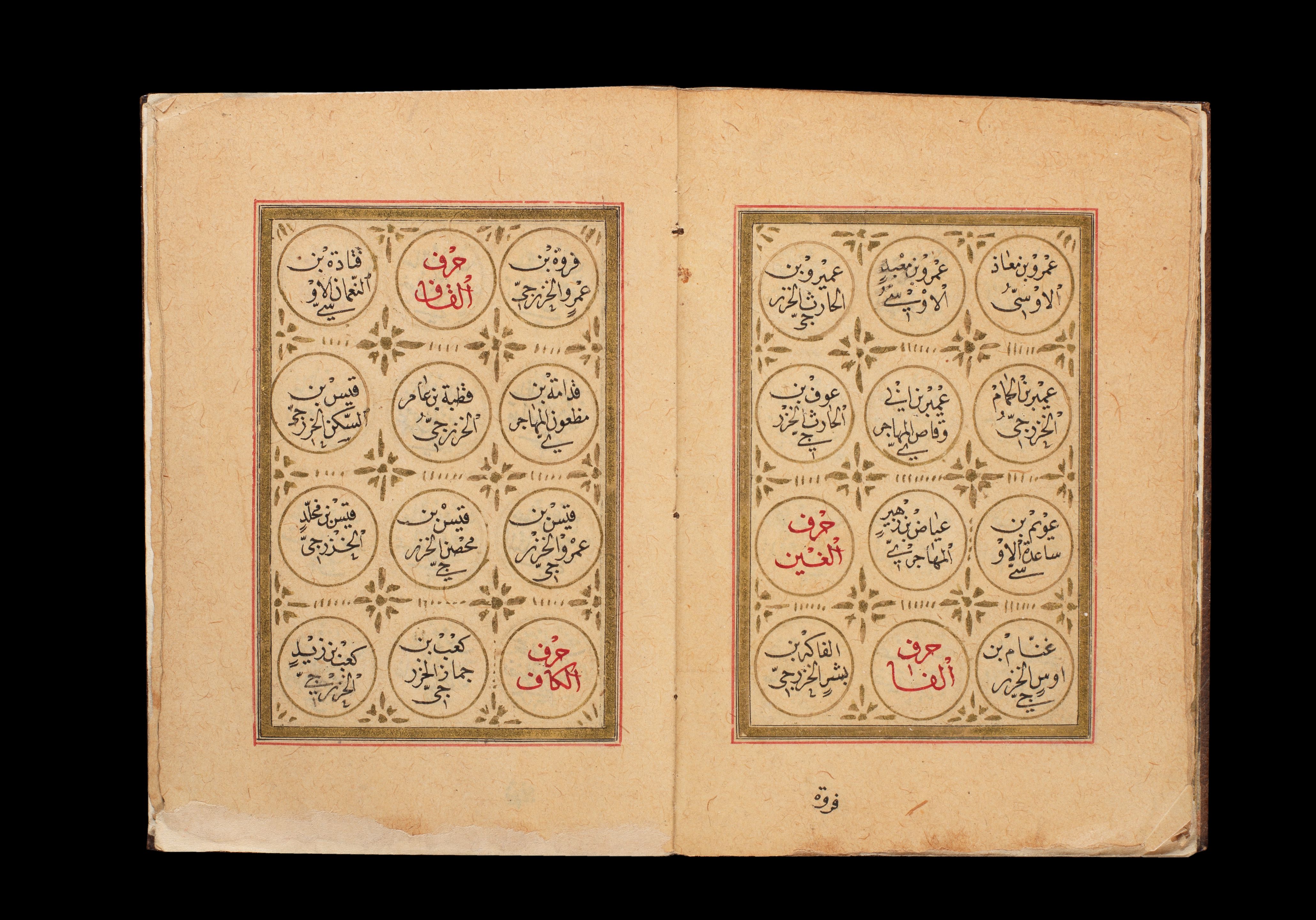 Bonhams : Asma' al-Badr, The Names of Badr, an illuminated manuscript ...