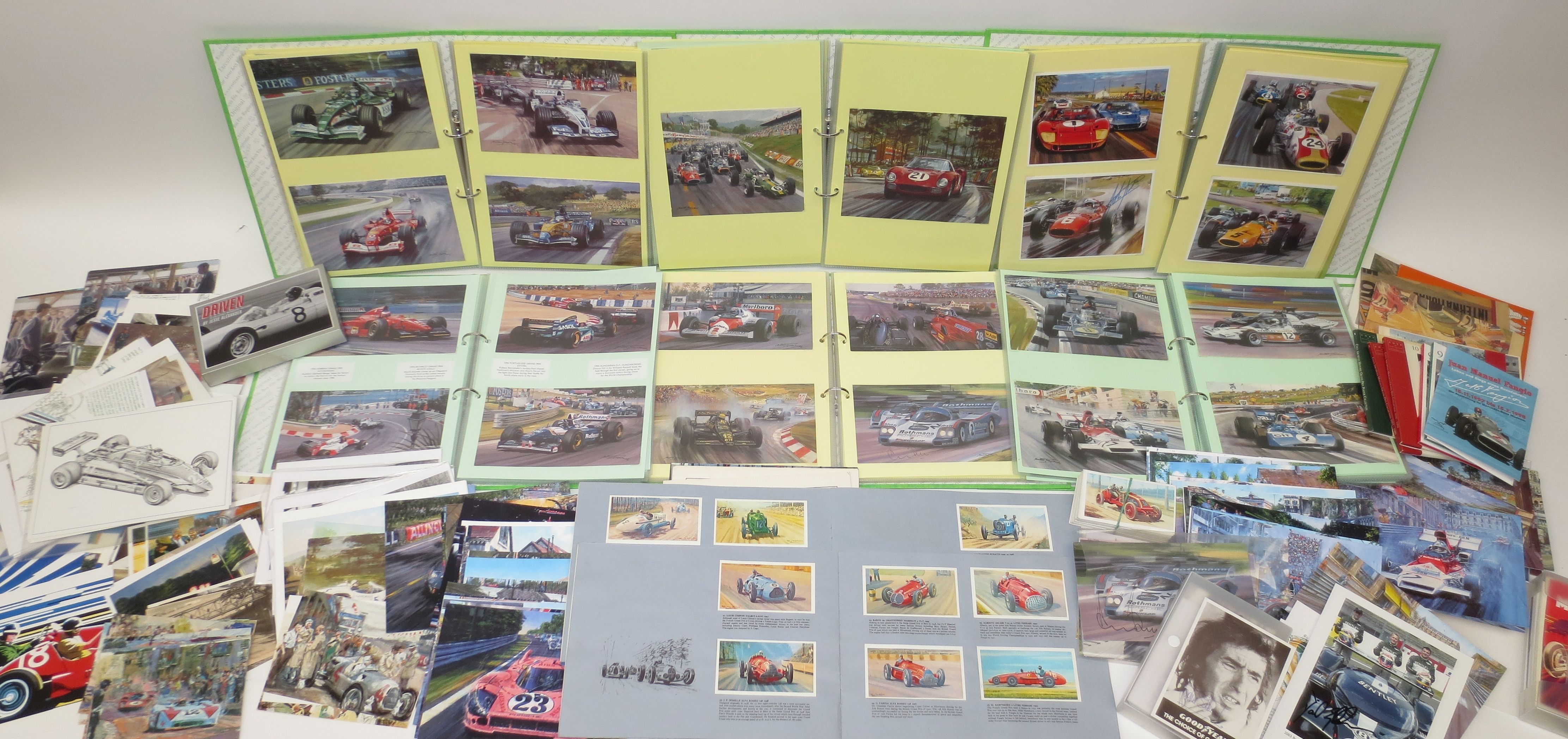 Bonhams Cars : A collection of motor racing Christmas cards and ...