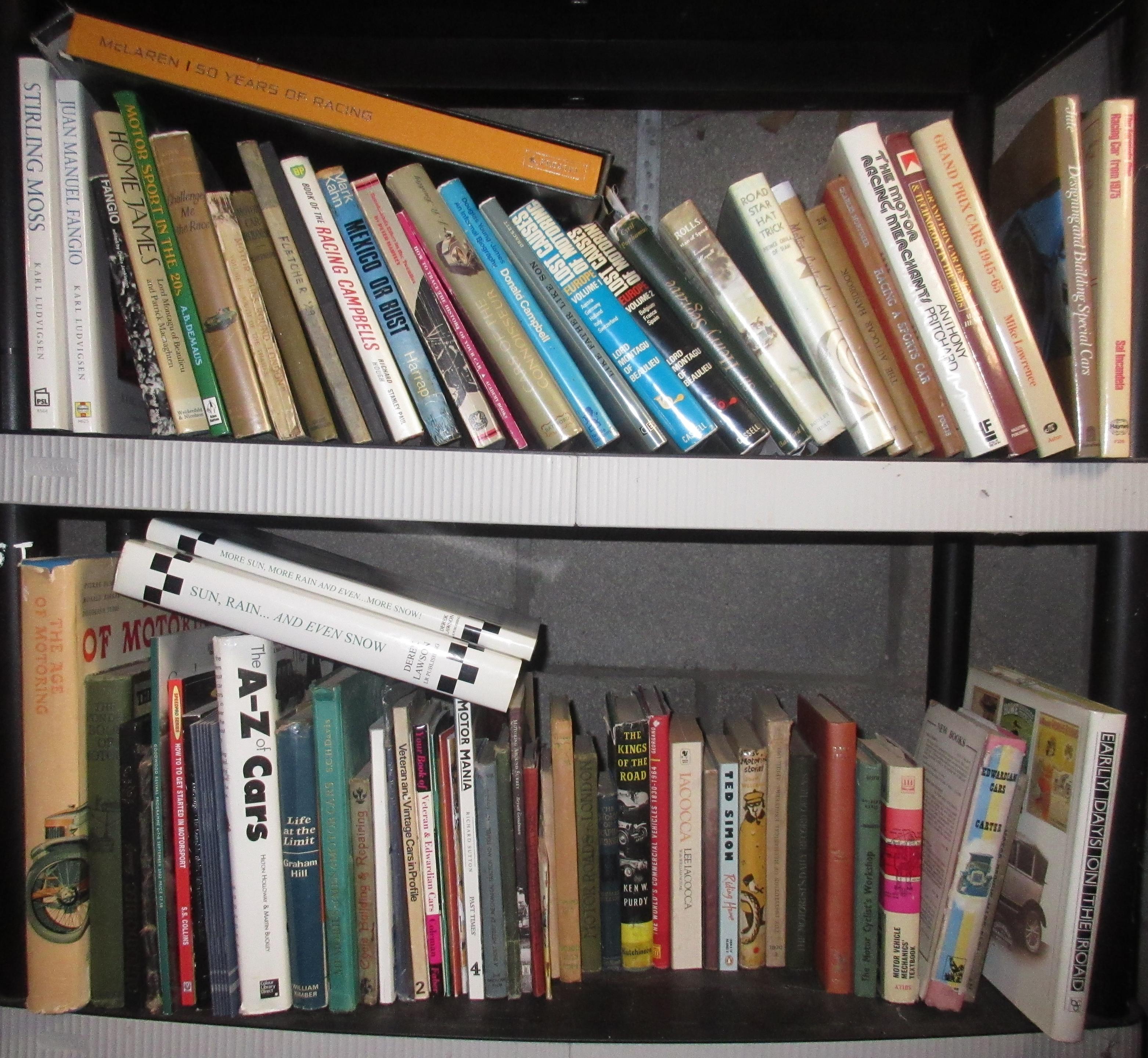Bonhams Cars Assorted Motoring Books Qty