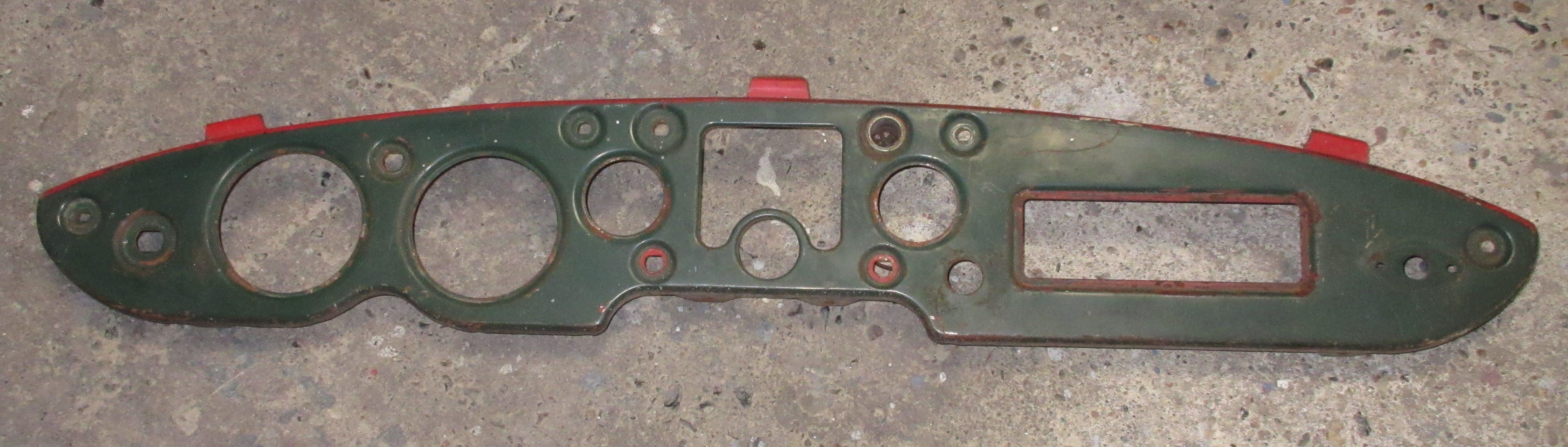 Bonhams Cars : A scarce left hand drive MGA dashboard panel,