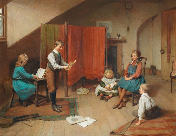 Bonhams : Harry Brooker (British, 1848-1940) The performance