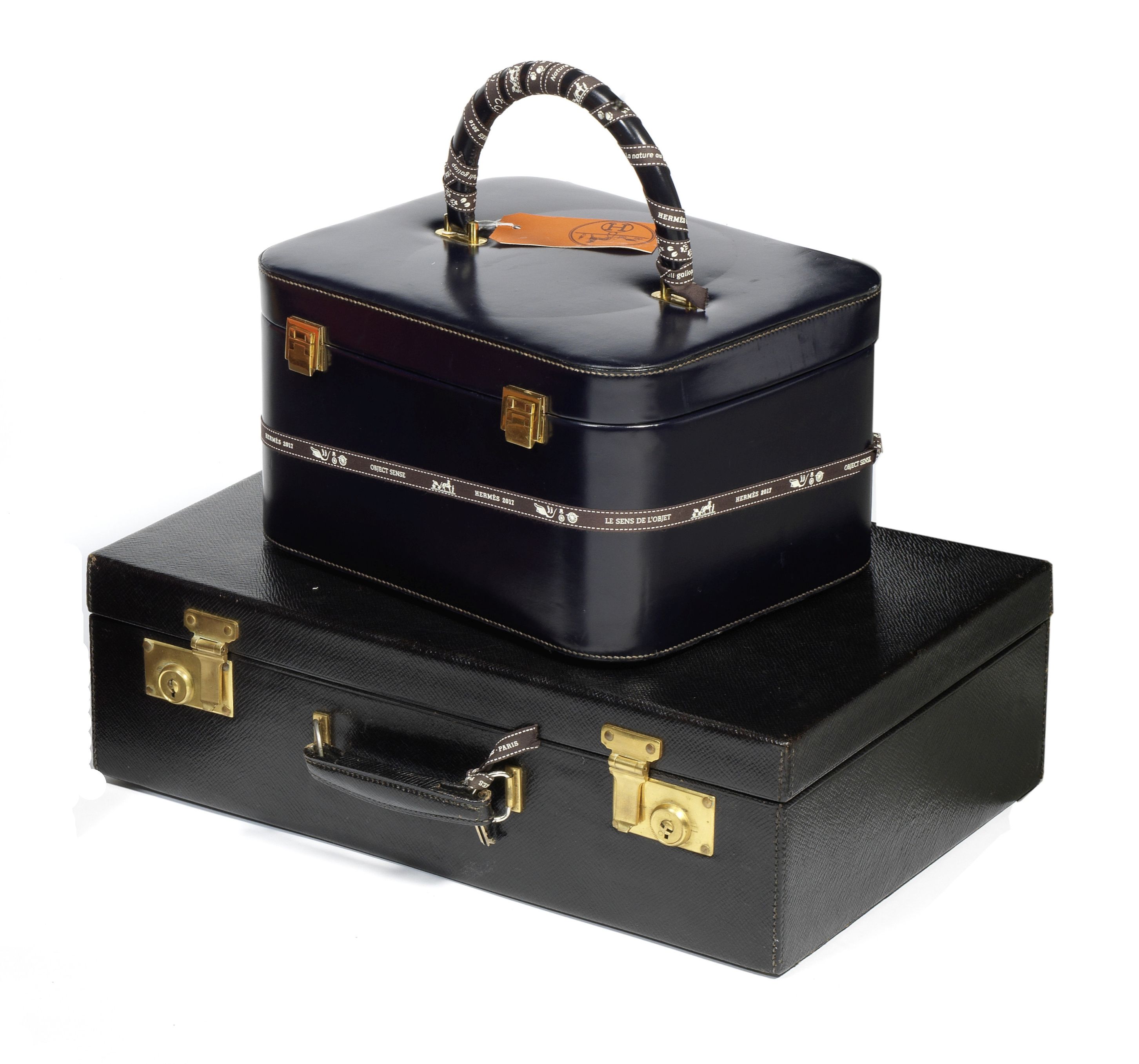 Bonhams Cars : A ladies' vanity case by Hermes, post-War, ((3))