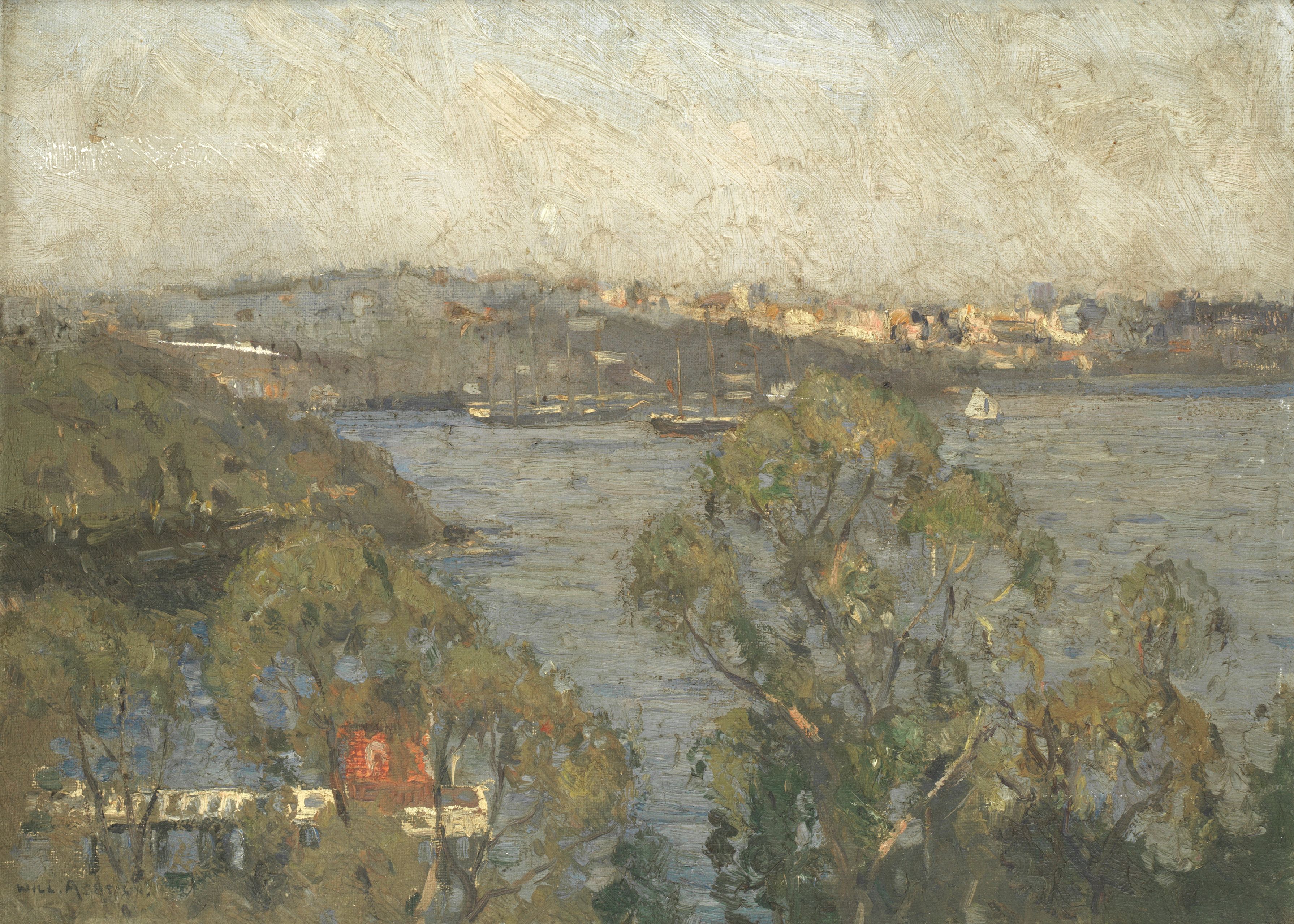 Bonhams : Sir John William Ashton (Australian, 1881-1963) Sydney Harbour