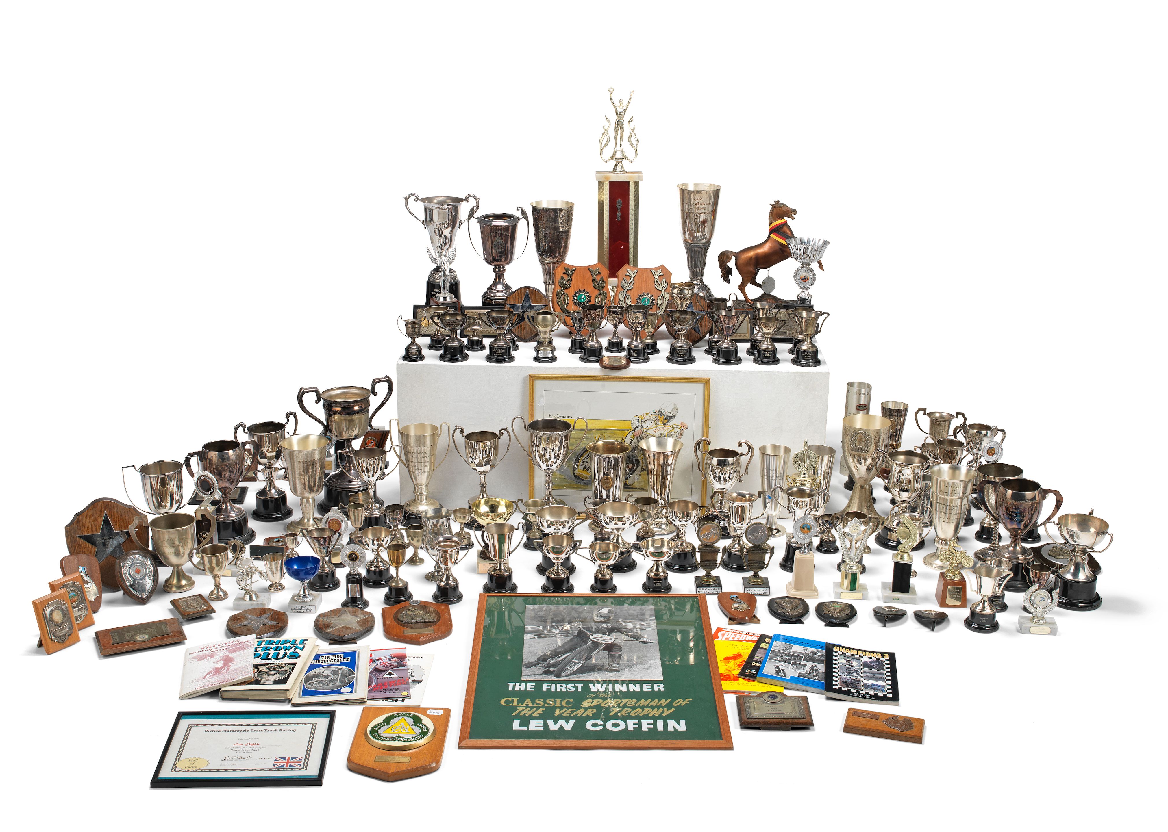 Bonhams Cars : The Lew Coffin archive of trophies, awards, medallions ...