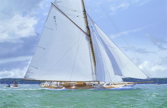 Bonhams : Ron Charles Mitchell (British, born 1960) 'William Fife III ...