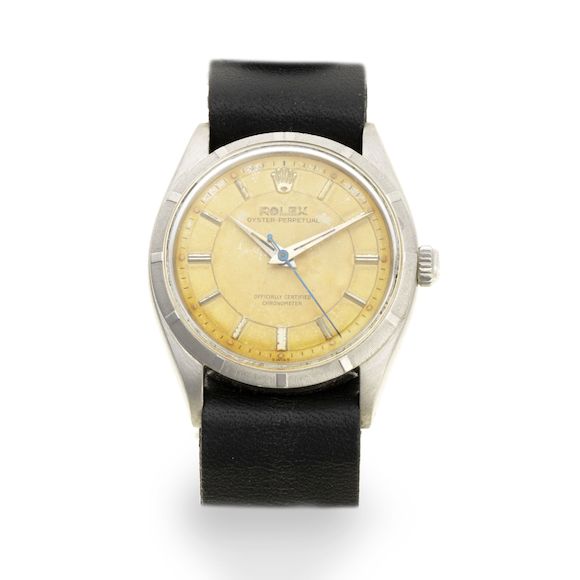Bonhams : Rolex. A stainless steel automatic wristwatch Oyster ...