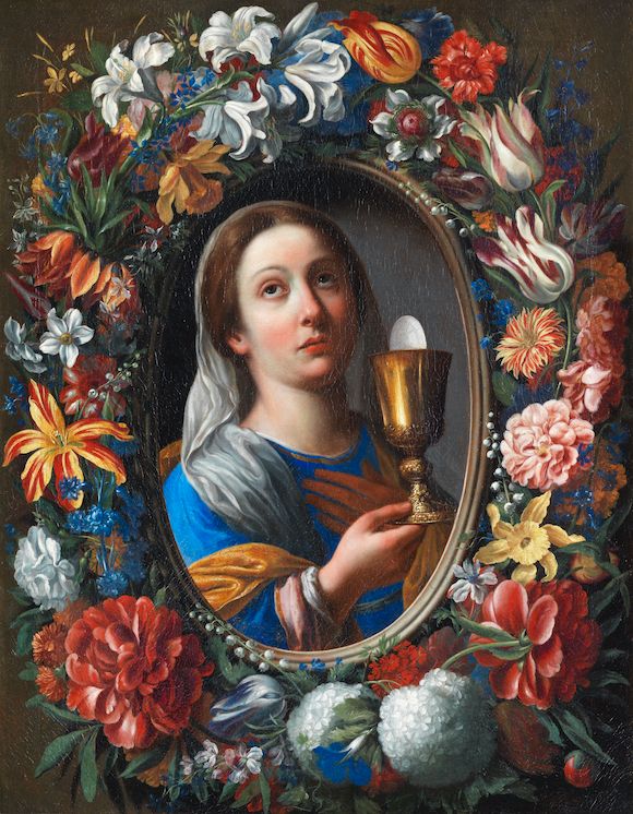 Bonhams : Circle of Giovanni Stanchi (Rome 1608-circa 1673) An Allegory ...