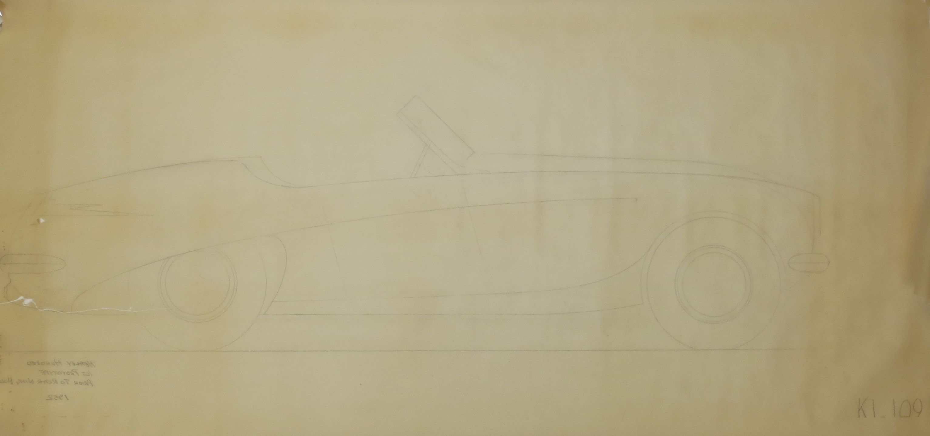 Bonhams Cars : An 'Austin-Healey 100 1st prototype' profile technical ...