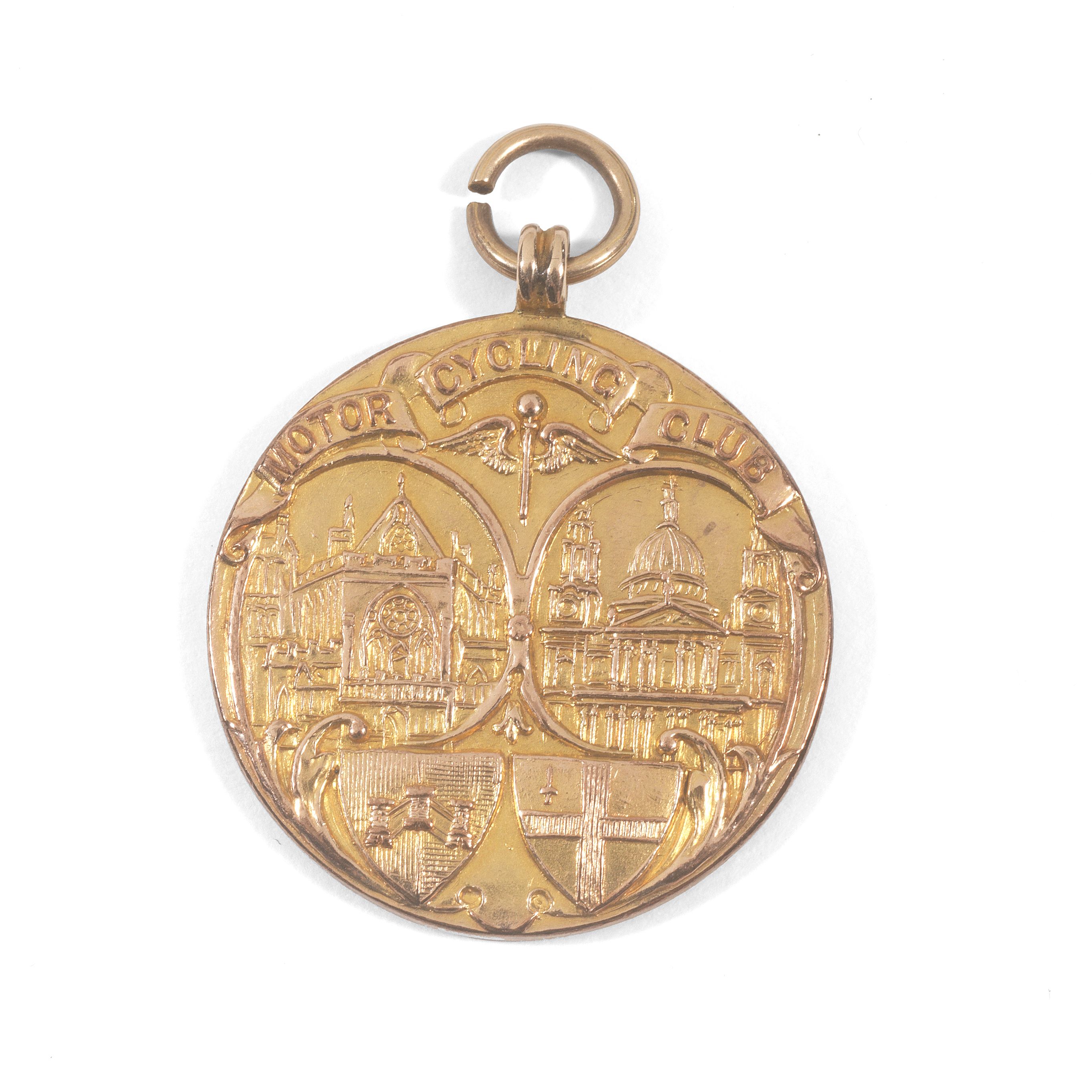 Bonhams Cars : A 1910 MCC Exeter Trail gold finisher's medal, awarded ...