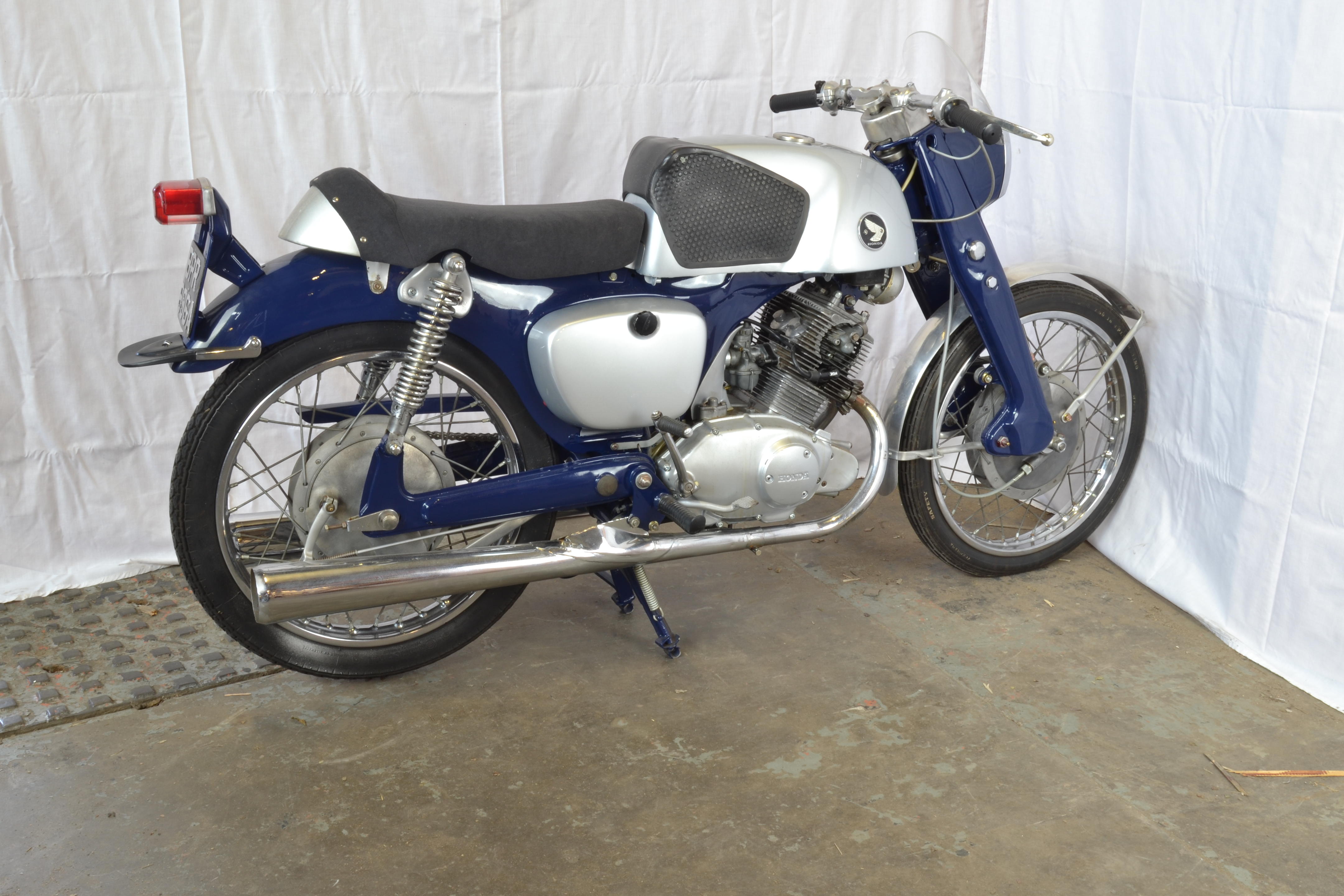 Bonhams Cars : 1963 Honda 125cc CB92 Frame no. CB92 2101376 Engine no ...