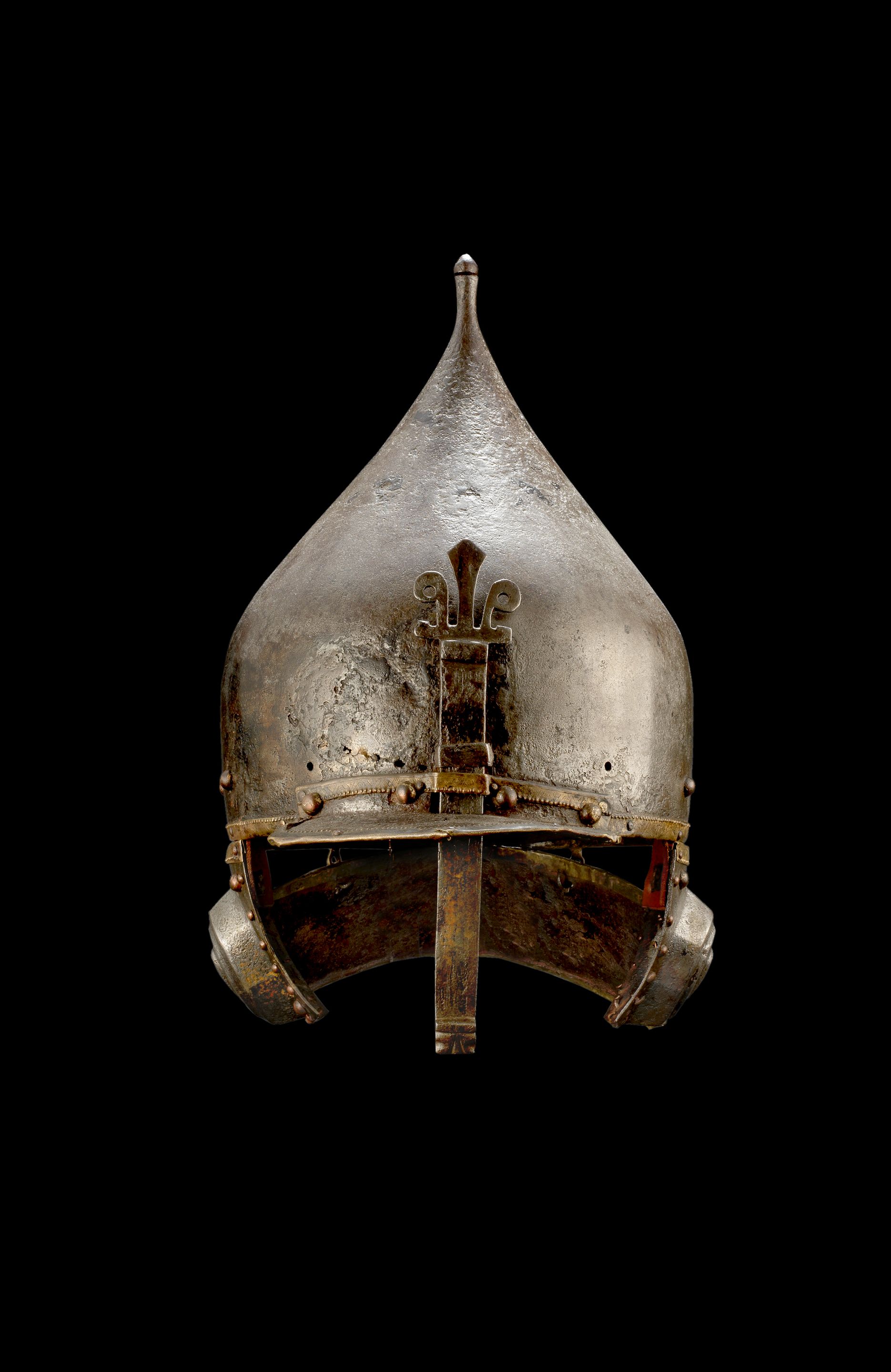 Bonhams : A rare Mamluk steel helmet Egypt, late 15th/ early 16th Century