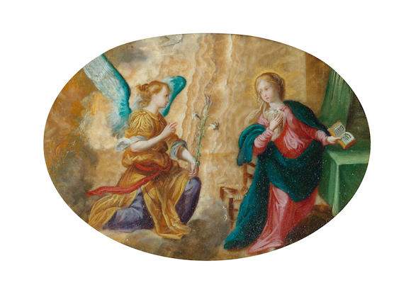 Bonhams Florentine School Early 17th Century The Annunciation