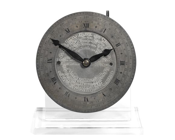 Bonhams : A complex George Adams waywiser dial, English, circa 1750,