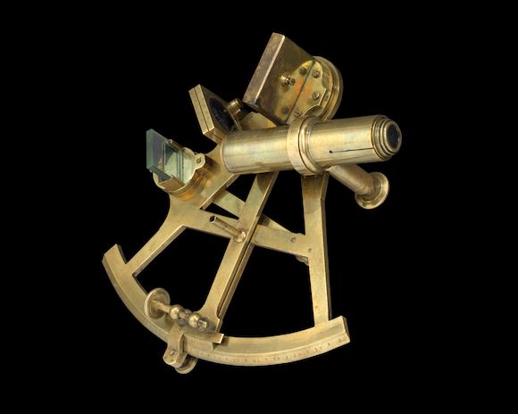 Bonhams : An rare small-size Jesse Ramsden brass sextant, English ...