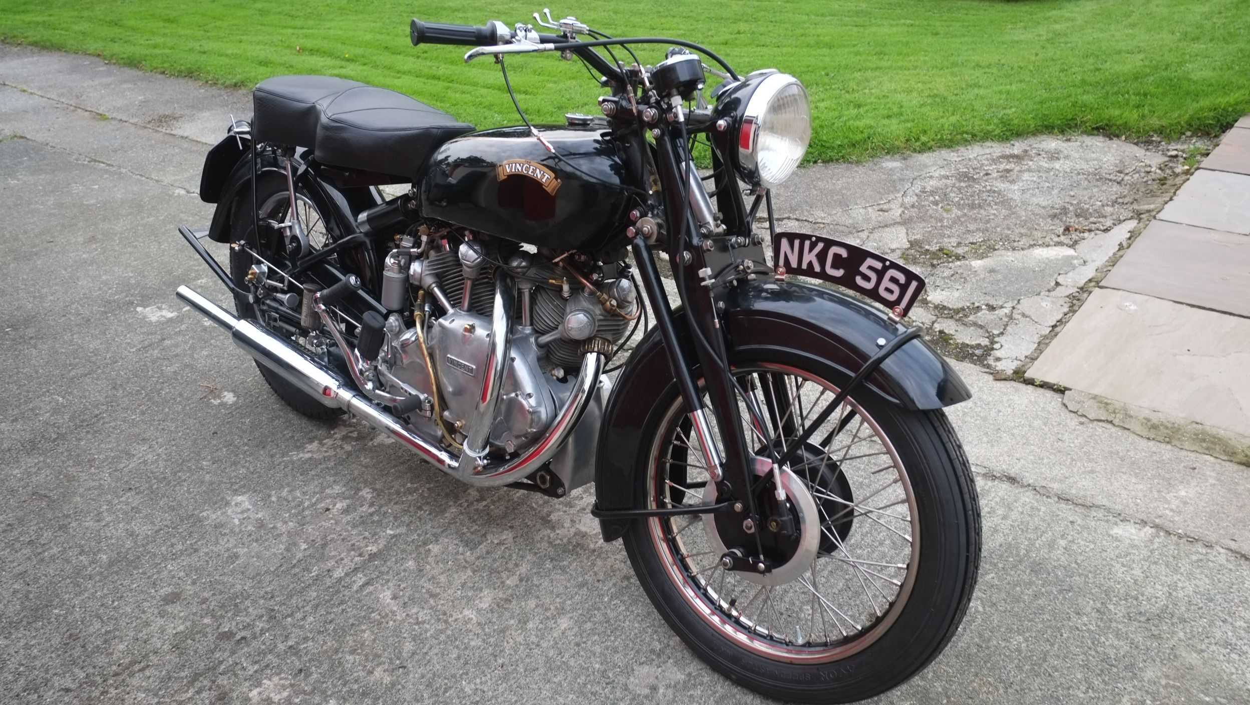 Bonhams Cars : 1952 Vincent 998cc Rapide Series-C Touring Model Frame ...