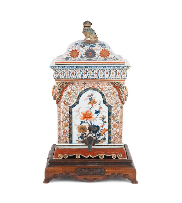Bonhams : A Chinese Imari cistern and cover, 18th Century H. cm 63 x W ...
